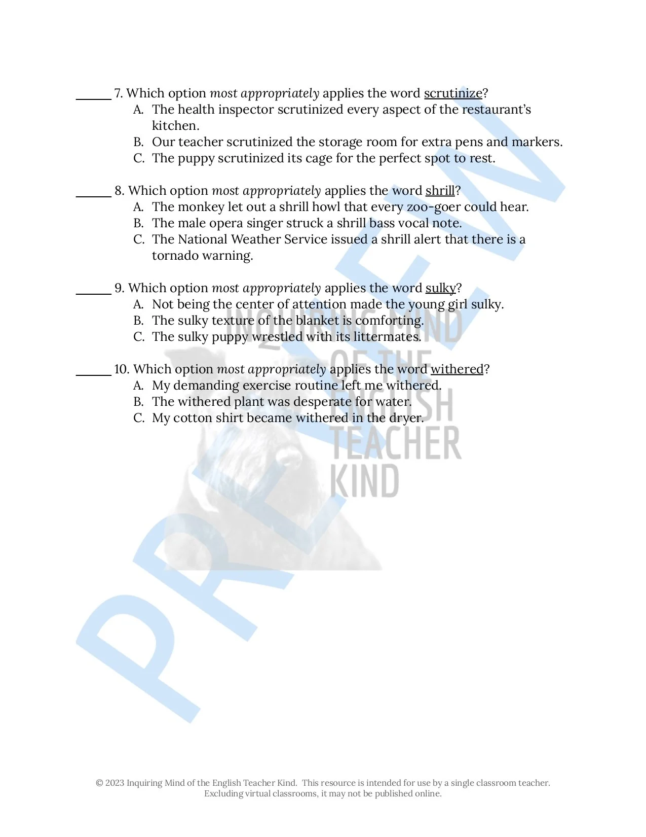 Dracula by Bram Stoker Quiz, Close Reading, Vocabulary Development ...