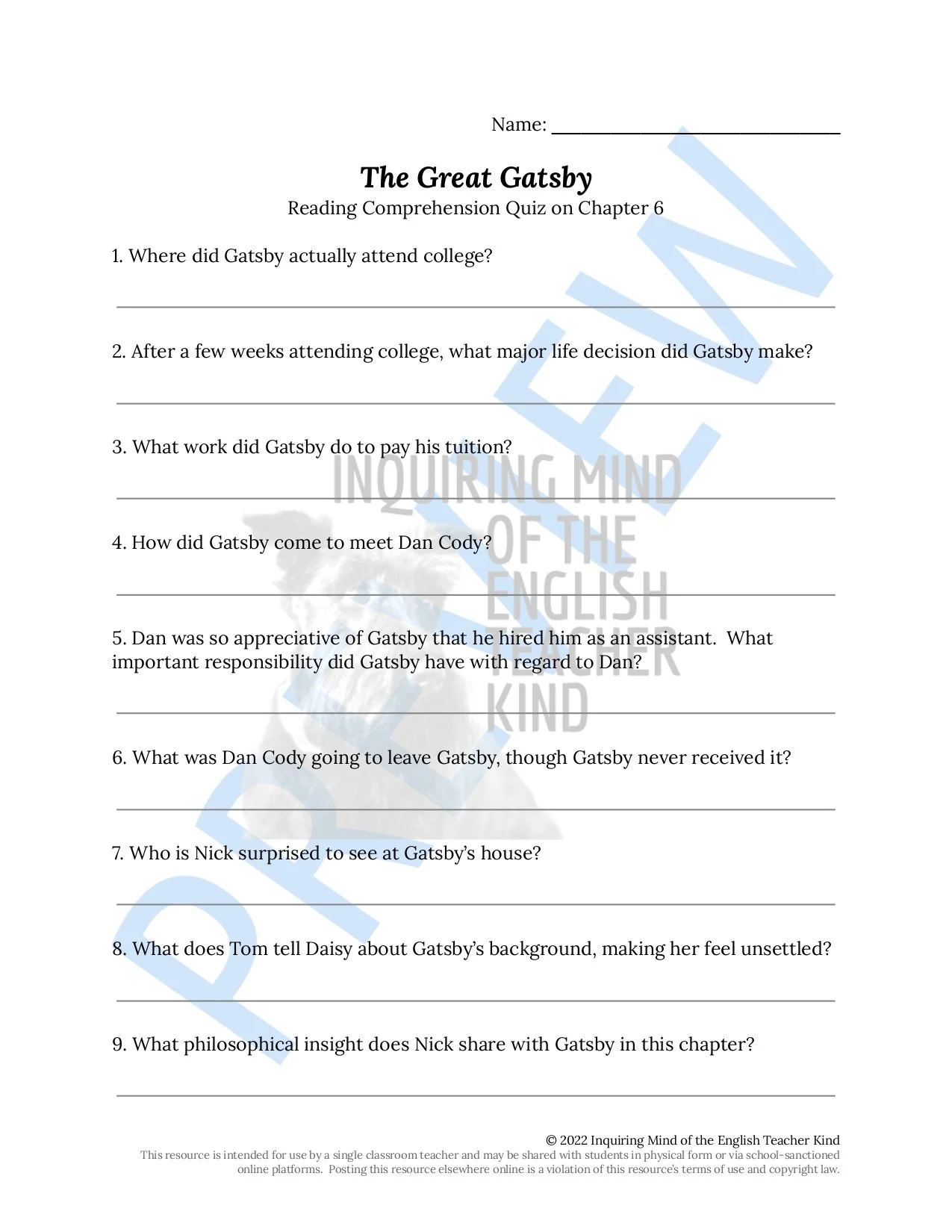 "The Leap" by Louise Erdrich Quiz, Close Reading, and Vocabulary Games ...