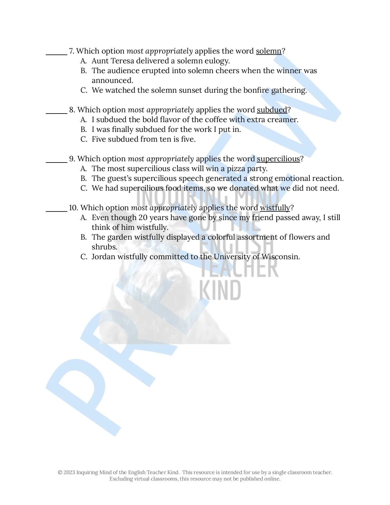 The Great Gatsby Quizzes, Close Readings, Vocab Games, Test, and Keys ...