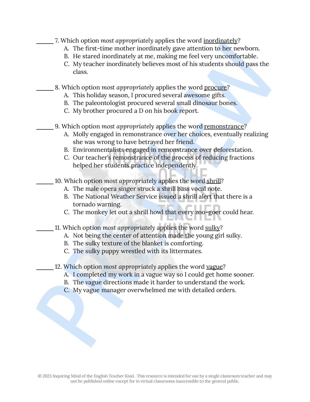 "The Black Cat" by Edgar Allan Poe Quiz and Close Reading Activities ...