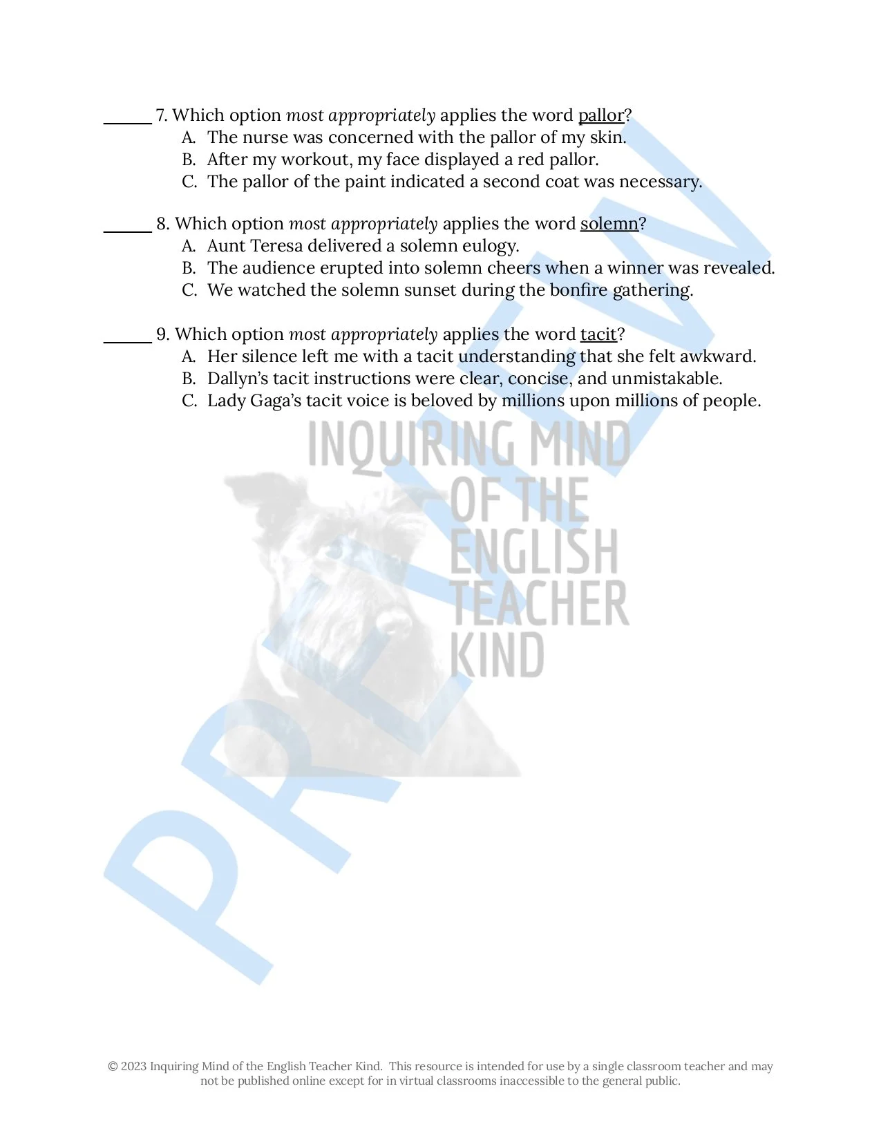 Lord of the Flies Chapter 3 Quiz, Close Reading, and Vocabulary ...