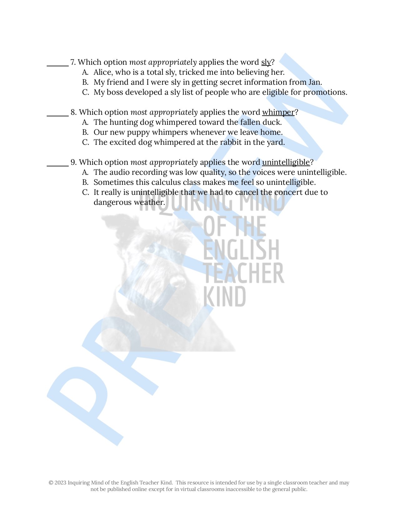 Animal Farm by George Orwell Vocabulary Development Games and ...