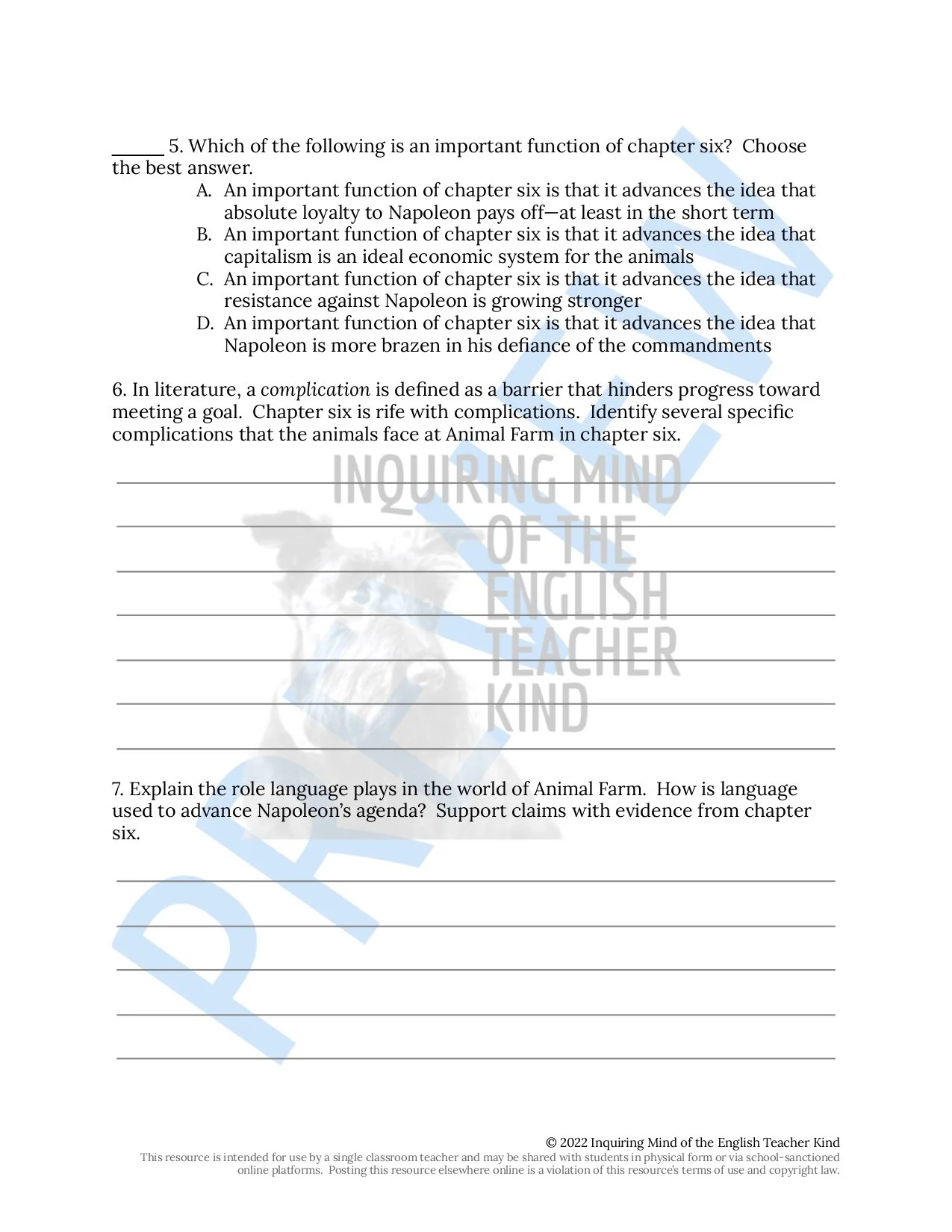Grammar Practice Worksheet on Misplaced and Dangling Modifiers for High ...