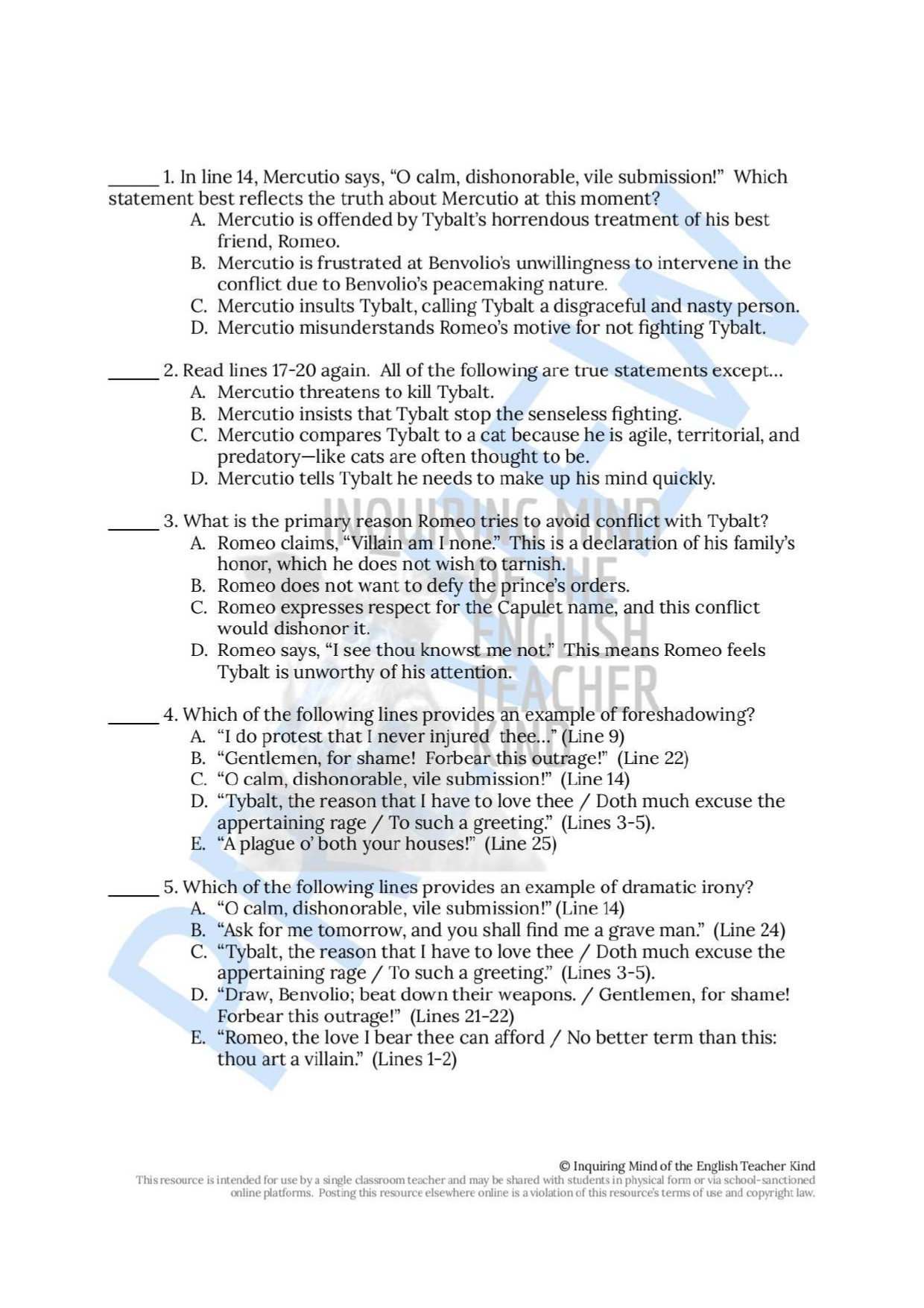 Frankenstein Quiz, Close Reading, Vocabulary Development, Test, and ...