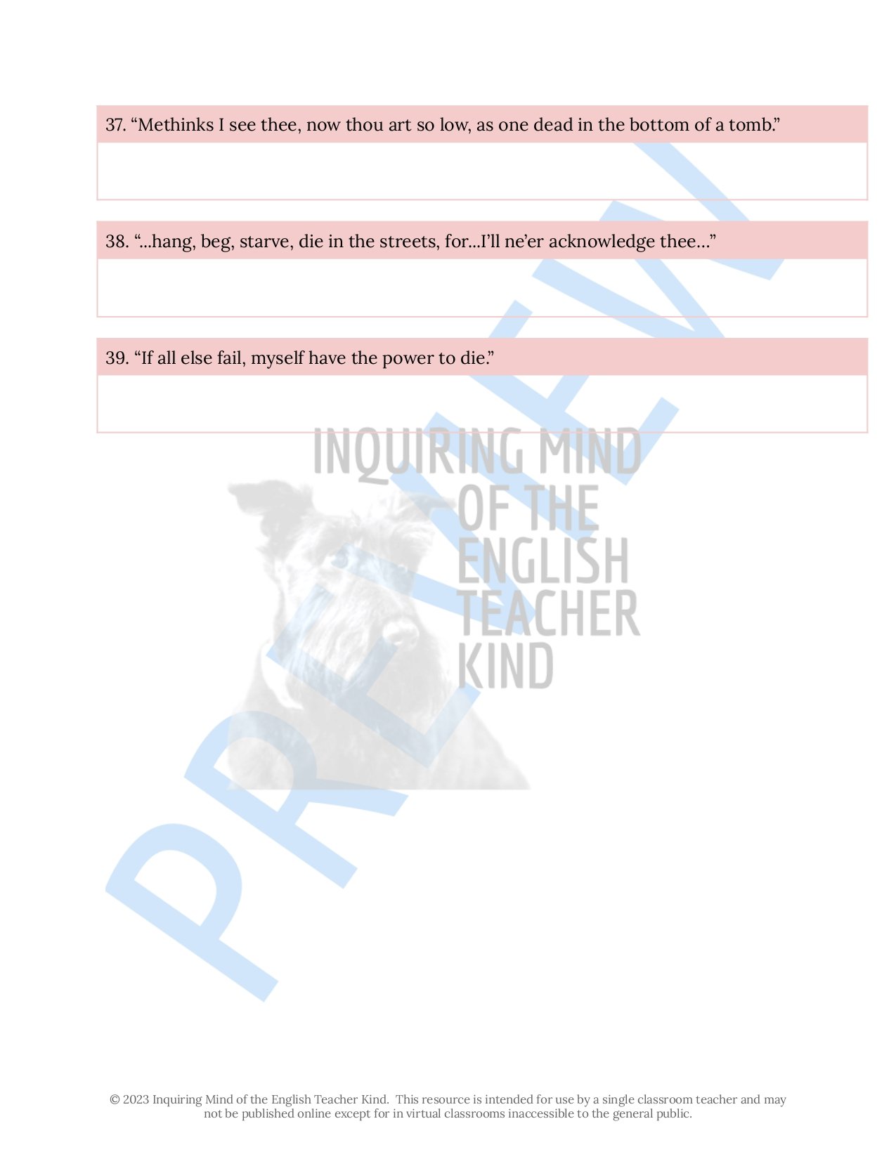 Romeo and Juliet Guided Reading Worksheets and Answer Keys Bundle for ...