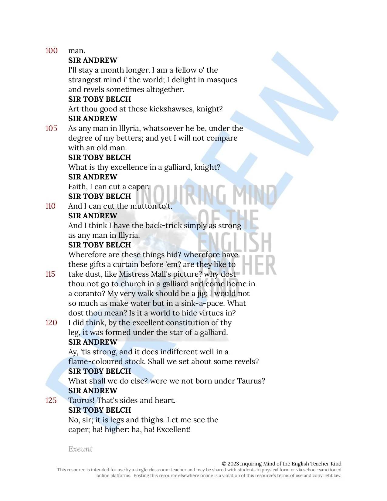 Twelfth Night Close Reading Analysis Worksheets Bundle with Answer Keys ...