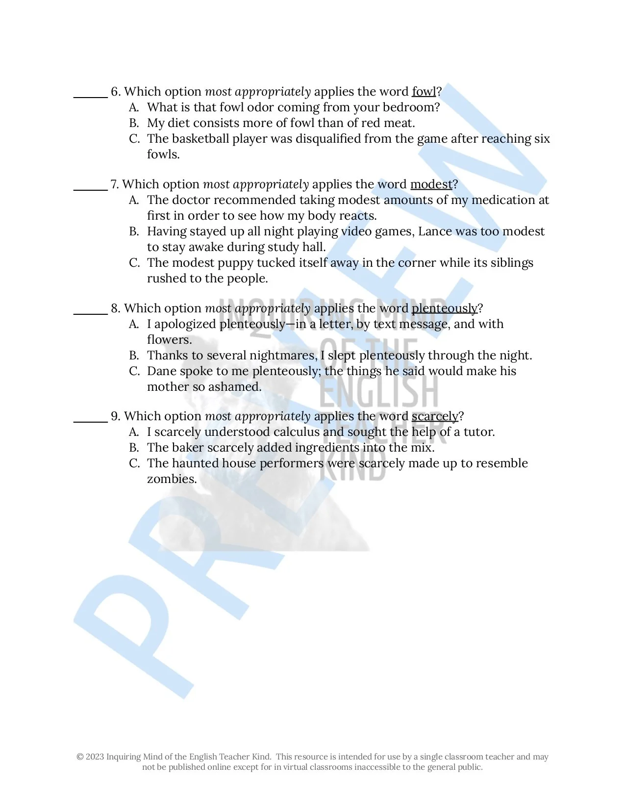 "Sleeping Beauty" by the Brothers Grimm Quiz, Close Reading, and ...