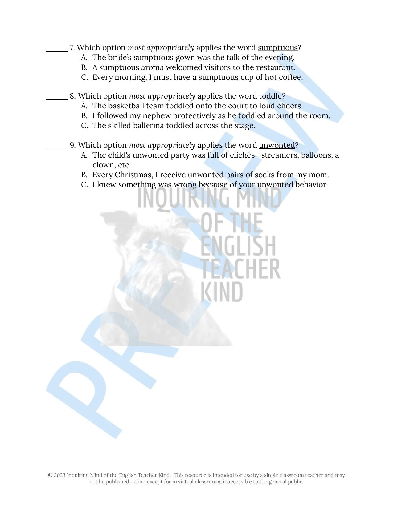 "Desiree's Baby" by Kate Chopin Quiz, Close Reading, and Vocabulary ...