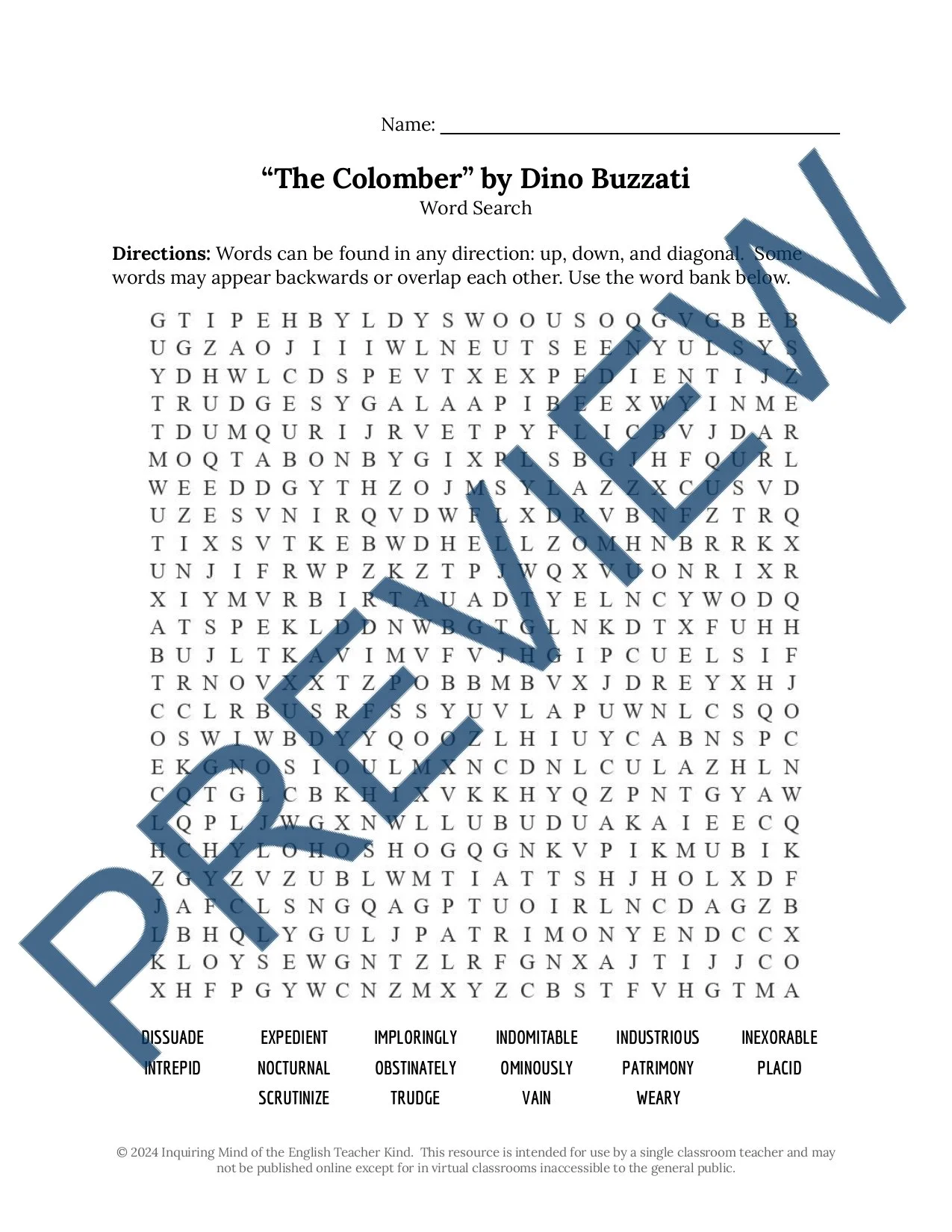 "Thank You, Ma'am" by Langston Hughes Quiz and Answer Key — Inquiring ...