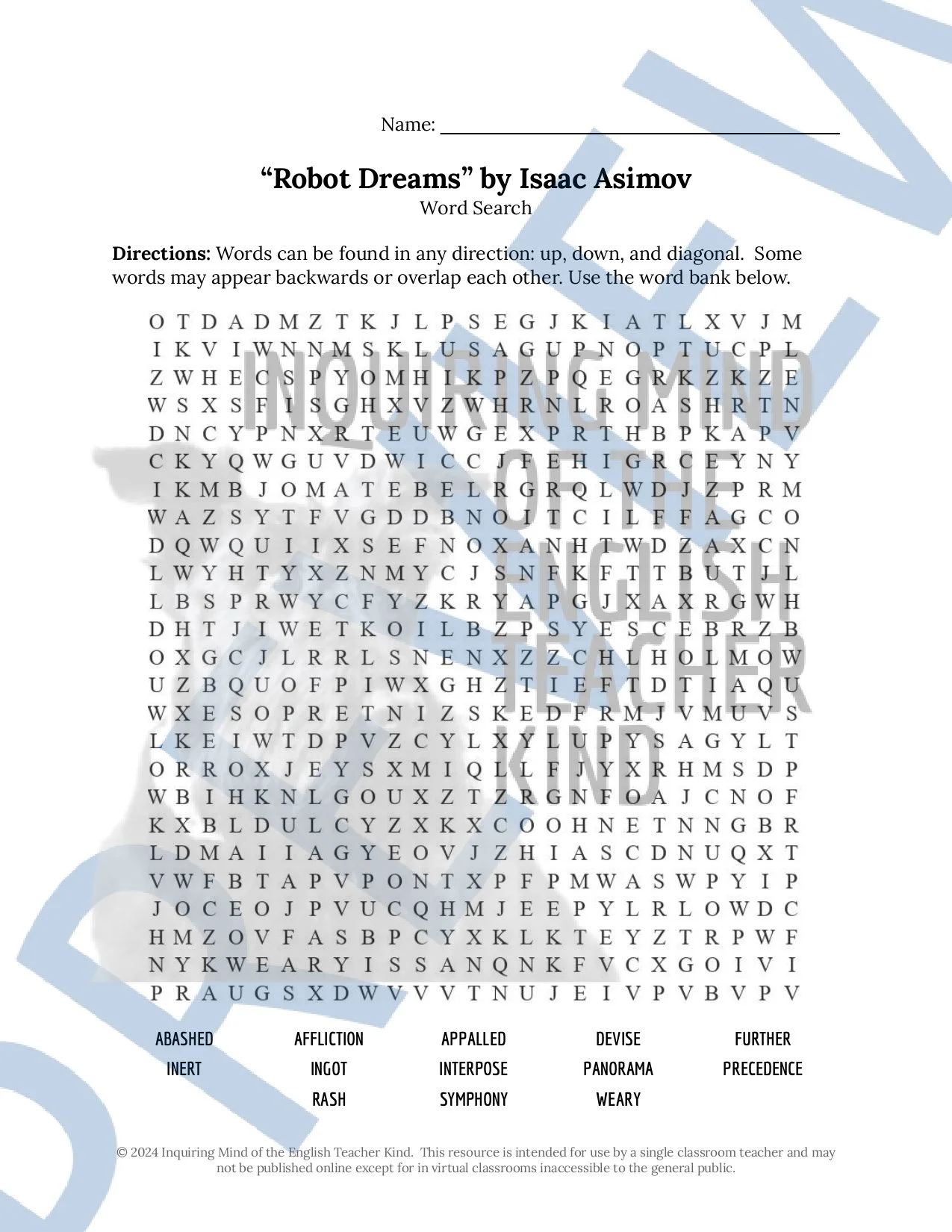 Science Fiction Short Story Activities Bundle for High School Readers ...