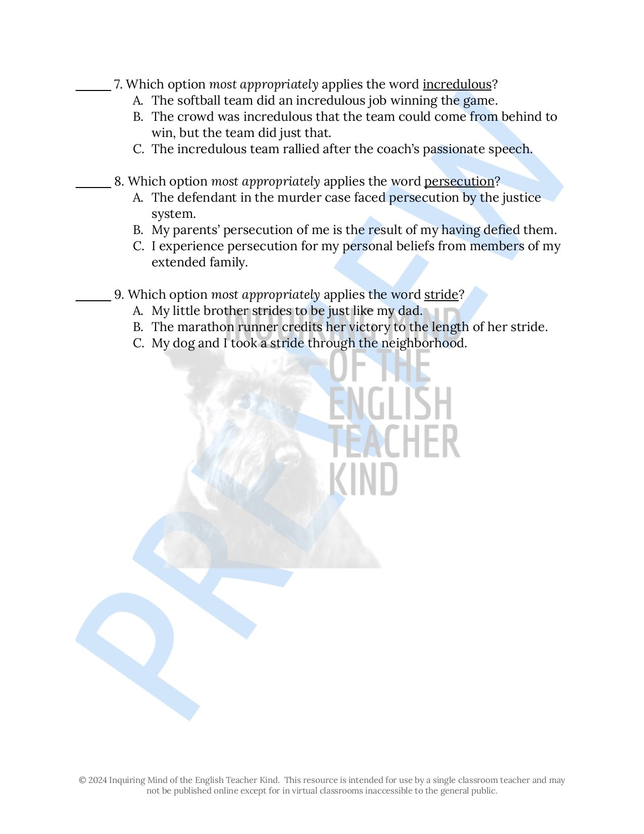 Ender's Game by Orson Scott Card Vocabulary Games Bundle for High ...