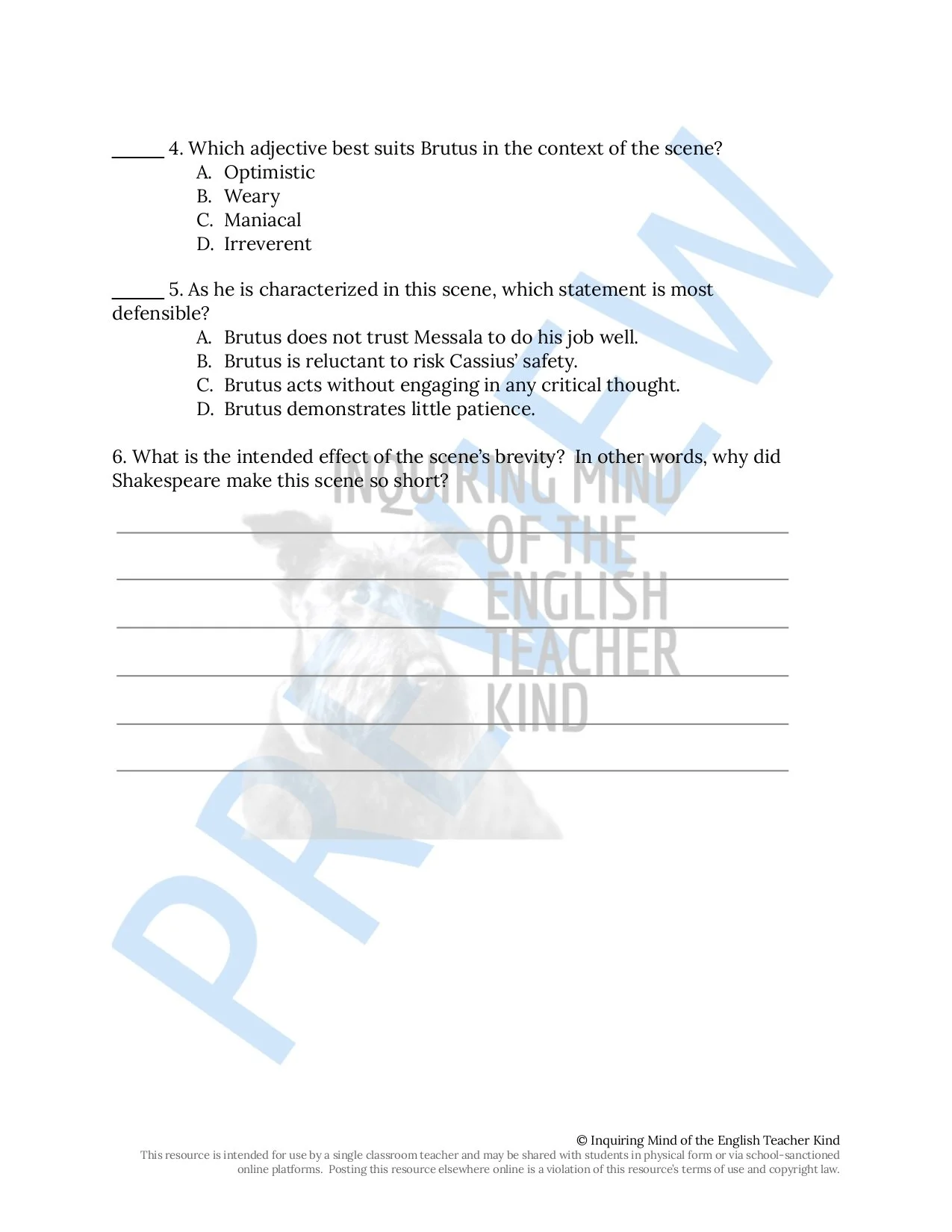 Julius Caesar Quizzes, Close Reading Worksheets, Vocabulary Games, and ...