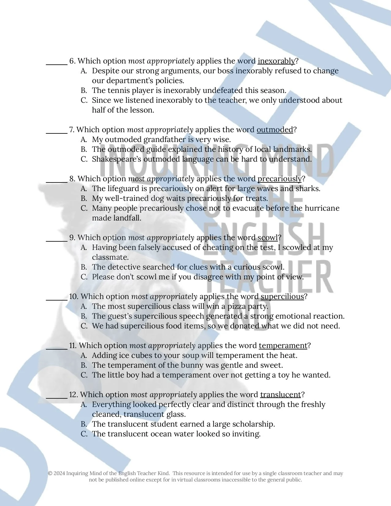 Jurassic Park by Michael Crichton Vocabulary Games Bundle for High ...