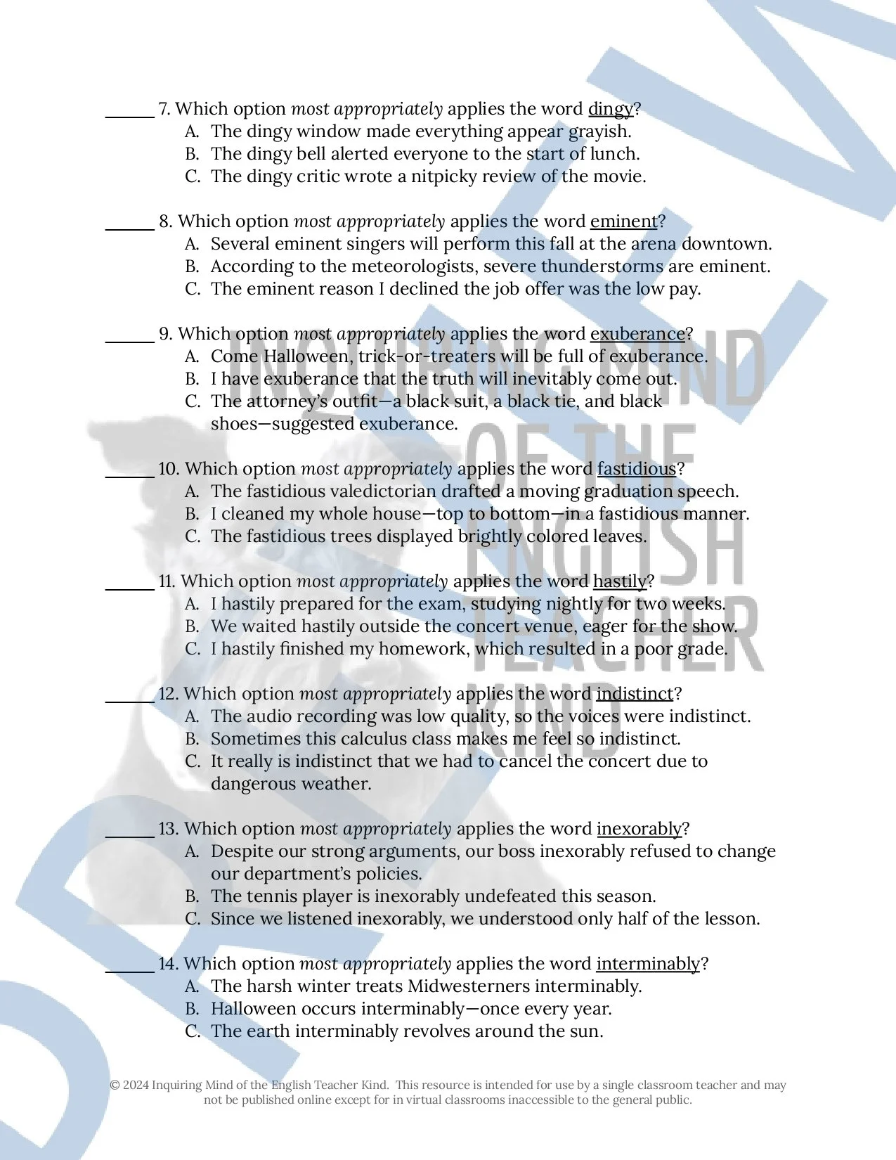 "The Birthmark" Quiz, Close Reading Worksheet, and Vocabulary Games ...