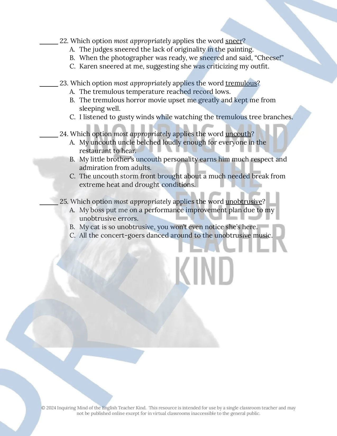 "The Birthmark" Quiz, Close Reading Worksheet, and Vocabulary Games ...