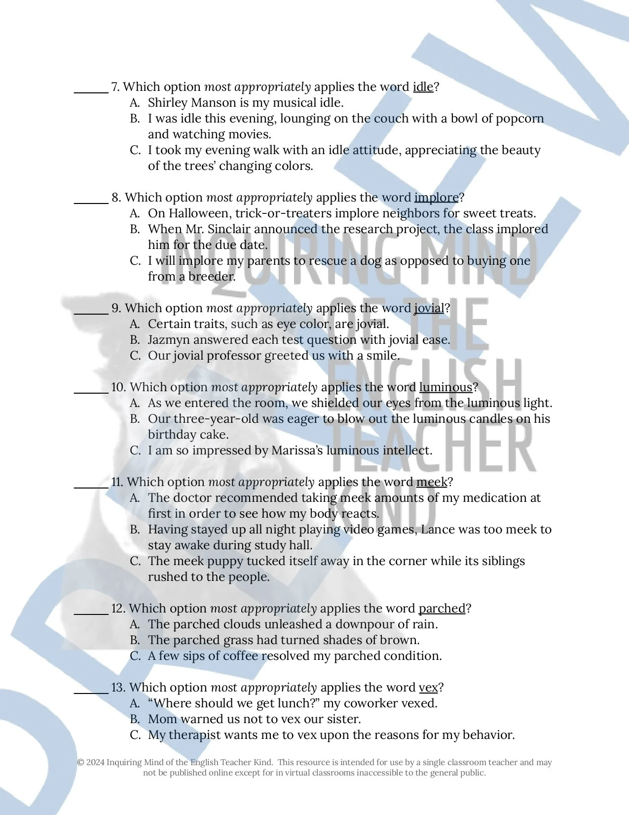 "The Goose Girl" by the Brothers Grimm Quiz, Close Reading Worksheet ...