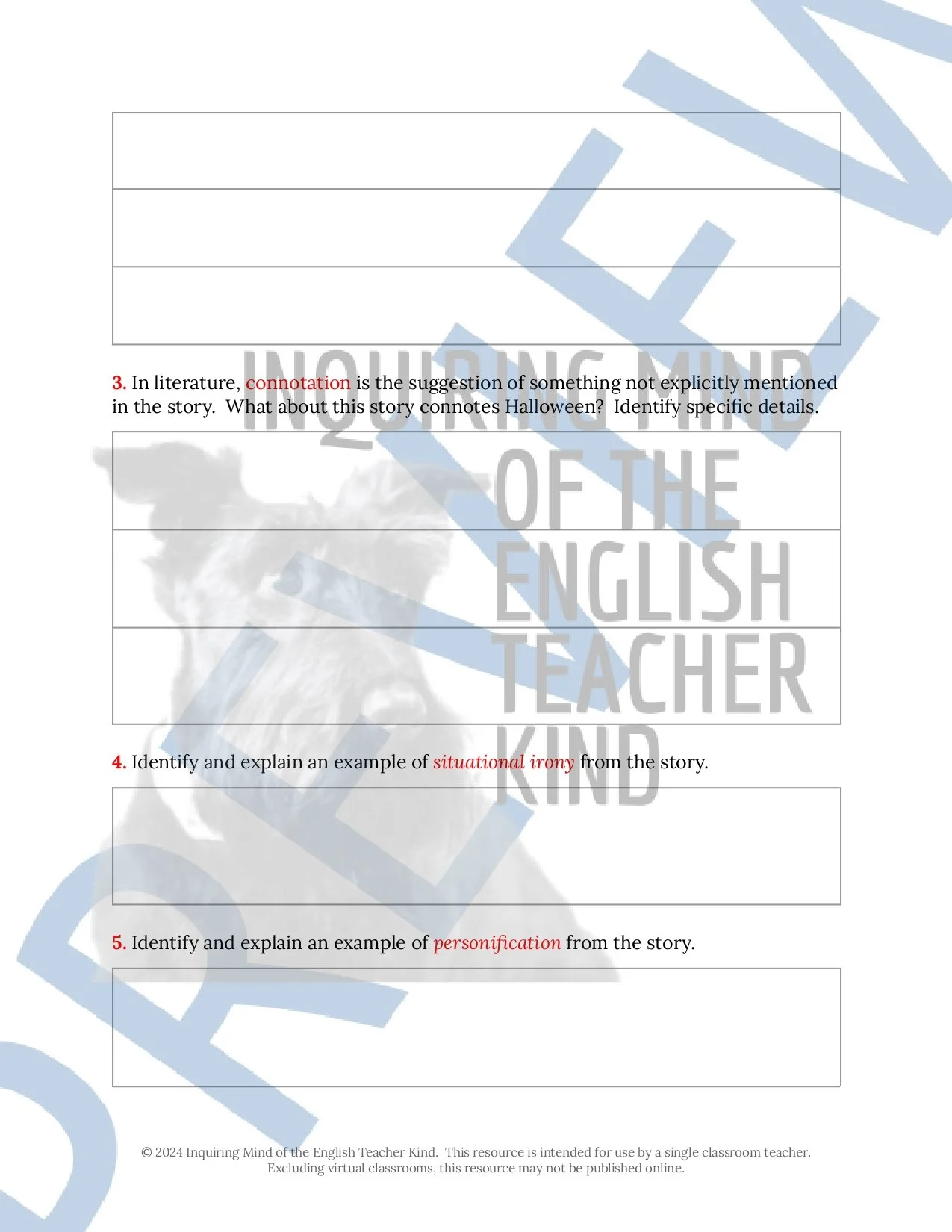 High School Creative Writing Unit Plan for Modified and Modern Fairy ...