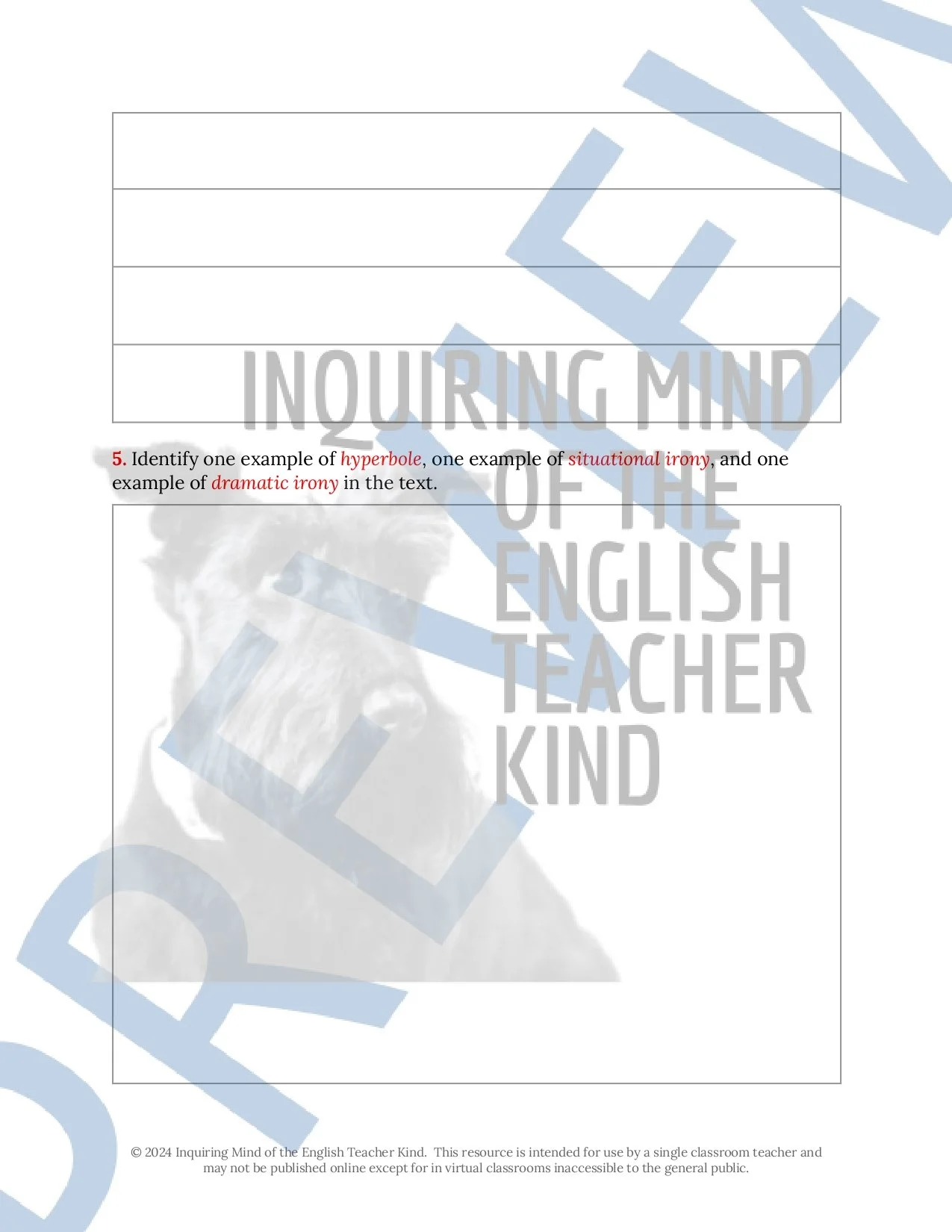 High School Creative Writing Unit Plan for Realistic Fiction Short ...