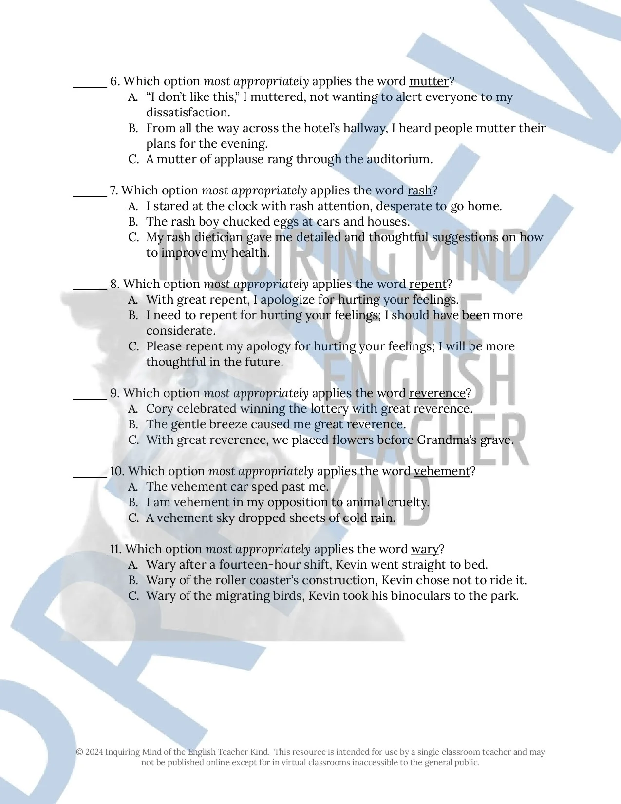 Othello Act 3 Quiz, Close Reading Worksheets, and Vocabulary Games ...