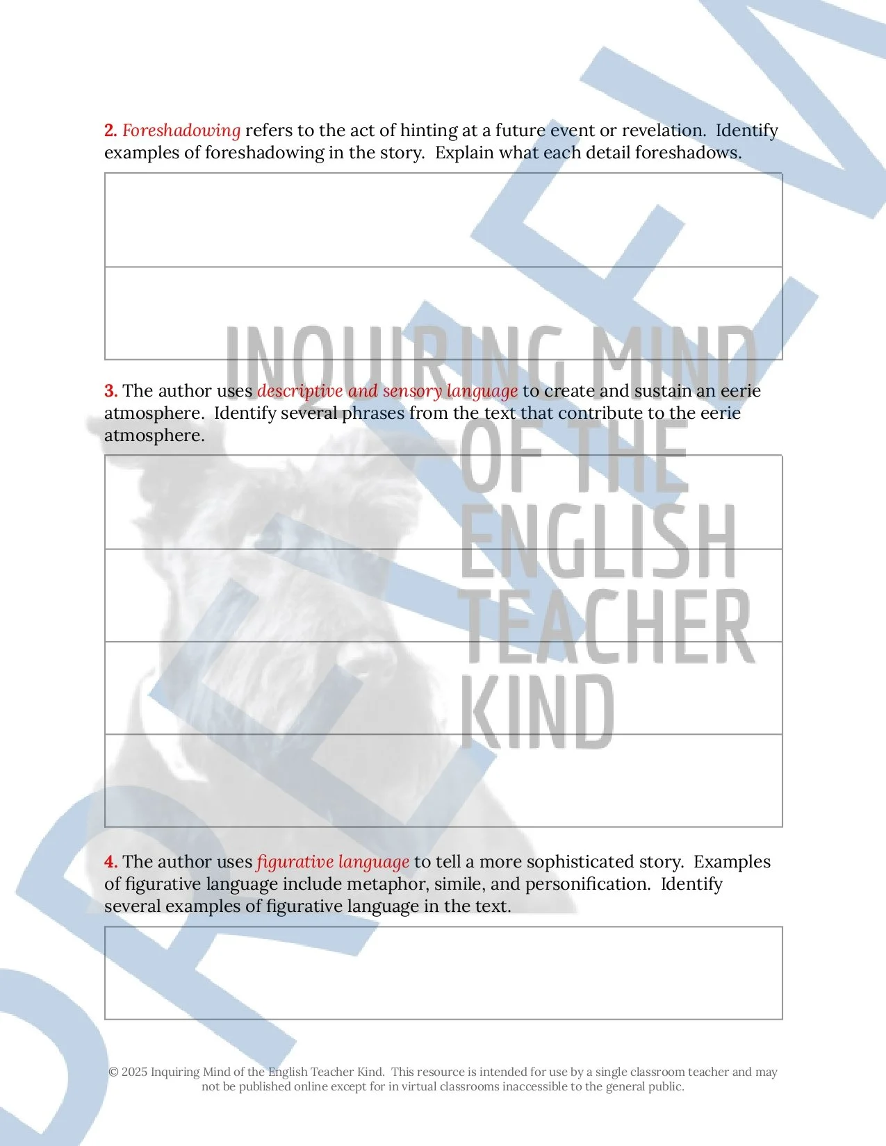 "Young Goodman Brown" by Nathaniel Hawthorne Quiz and Close Reading ...