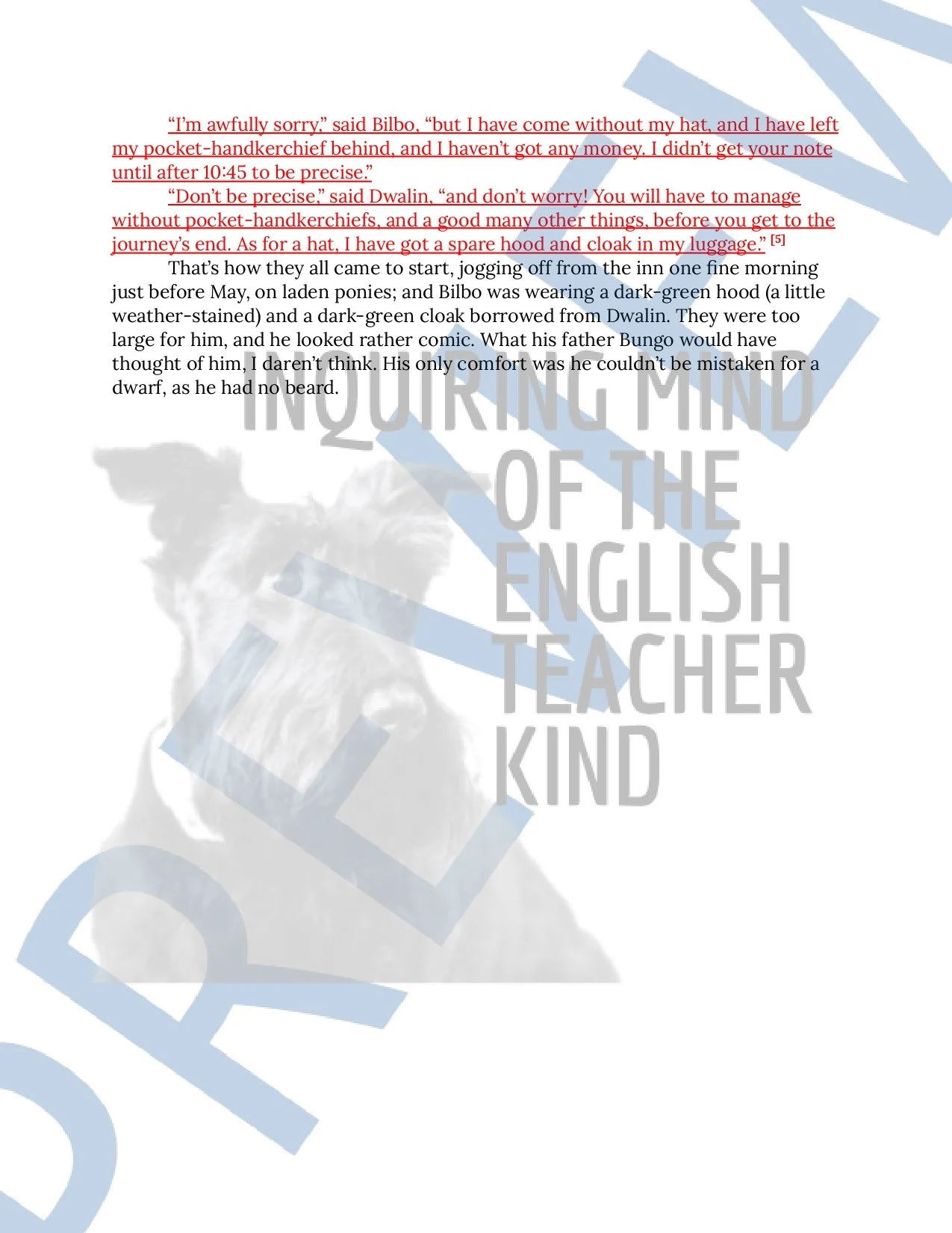 The Hobbit Quiz, Close Reading, and Vocabulary Games Bundle (Chapters 1 ...