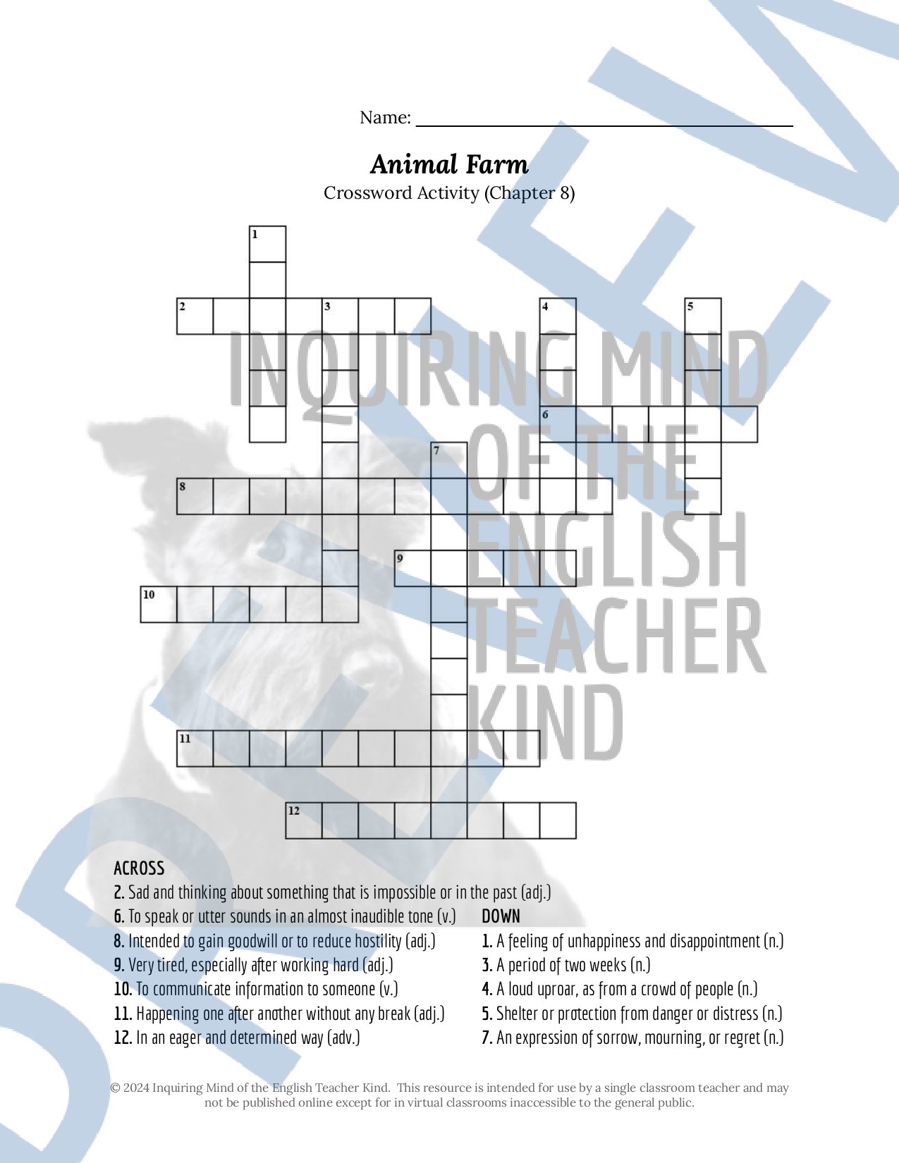 Animal Farm by George Orwell Quiz, Close Reading, and Summative Project ...