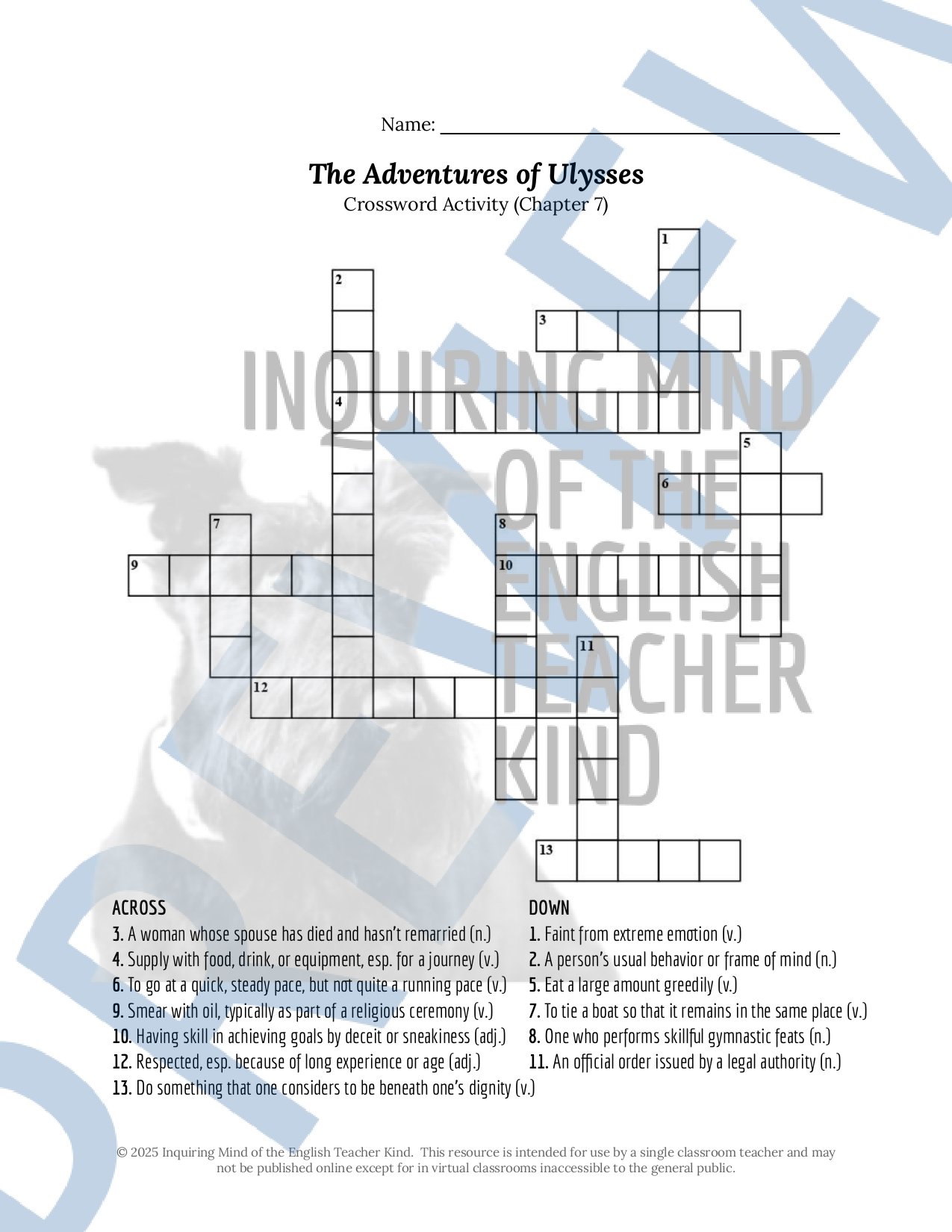 The Adventures of Ulysses Bundle of Quizzes, Close Reading Activities ...