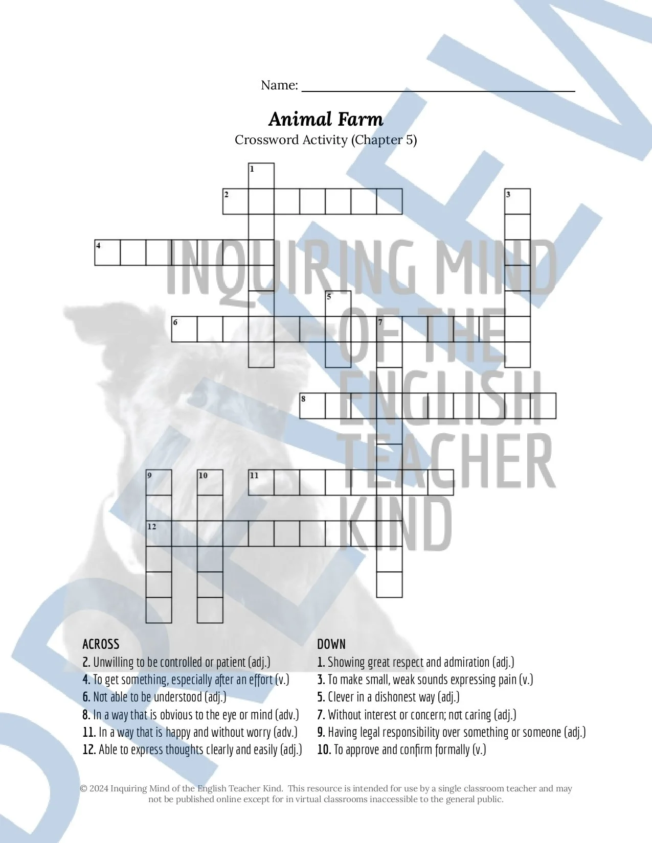 Animal Farm by George Orwell Quiz, Close Reading, and Summative Project ...