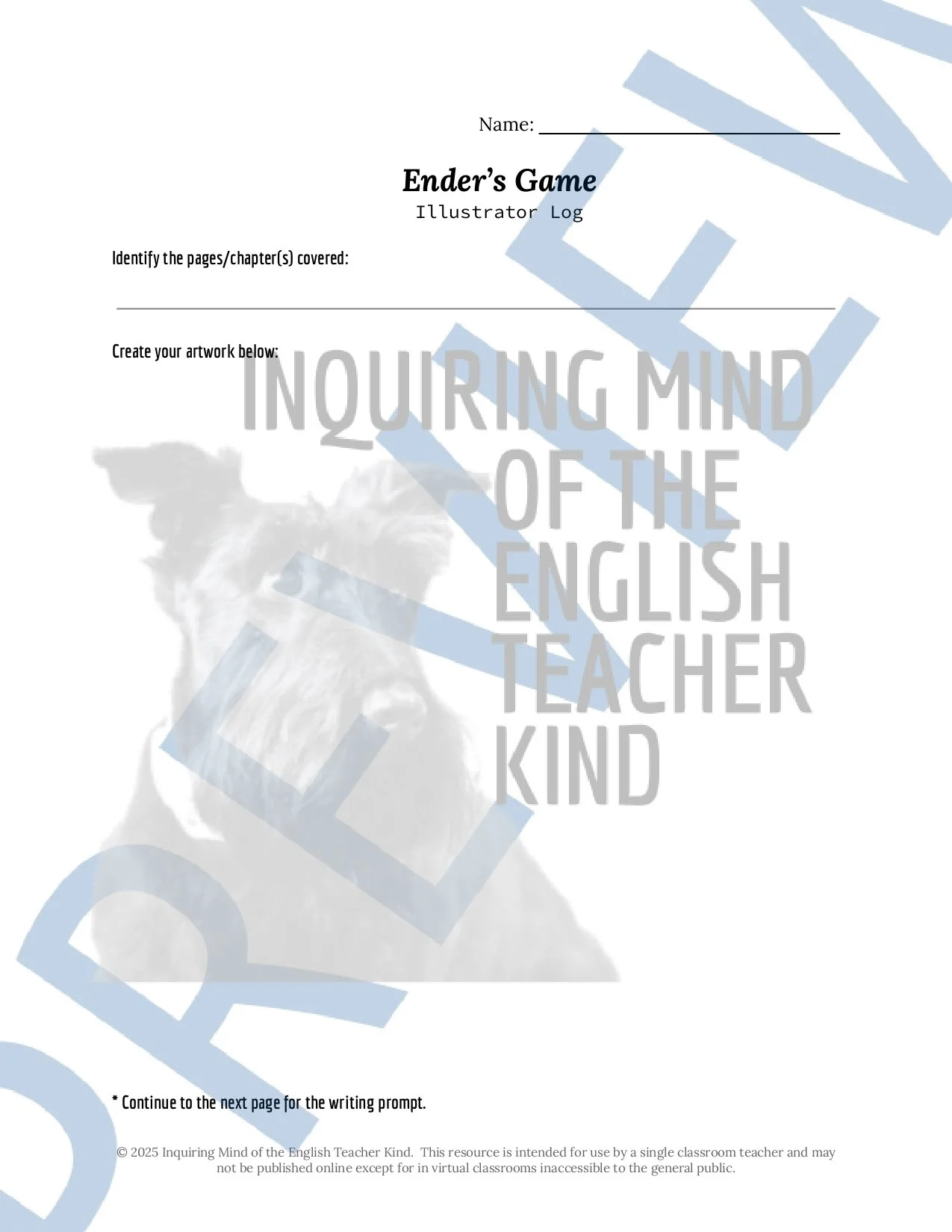 Ender's Game Bundle of Quizzes, Worksheets, Research Projects, Test ...