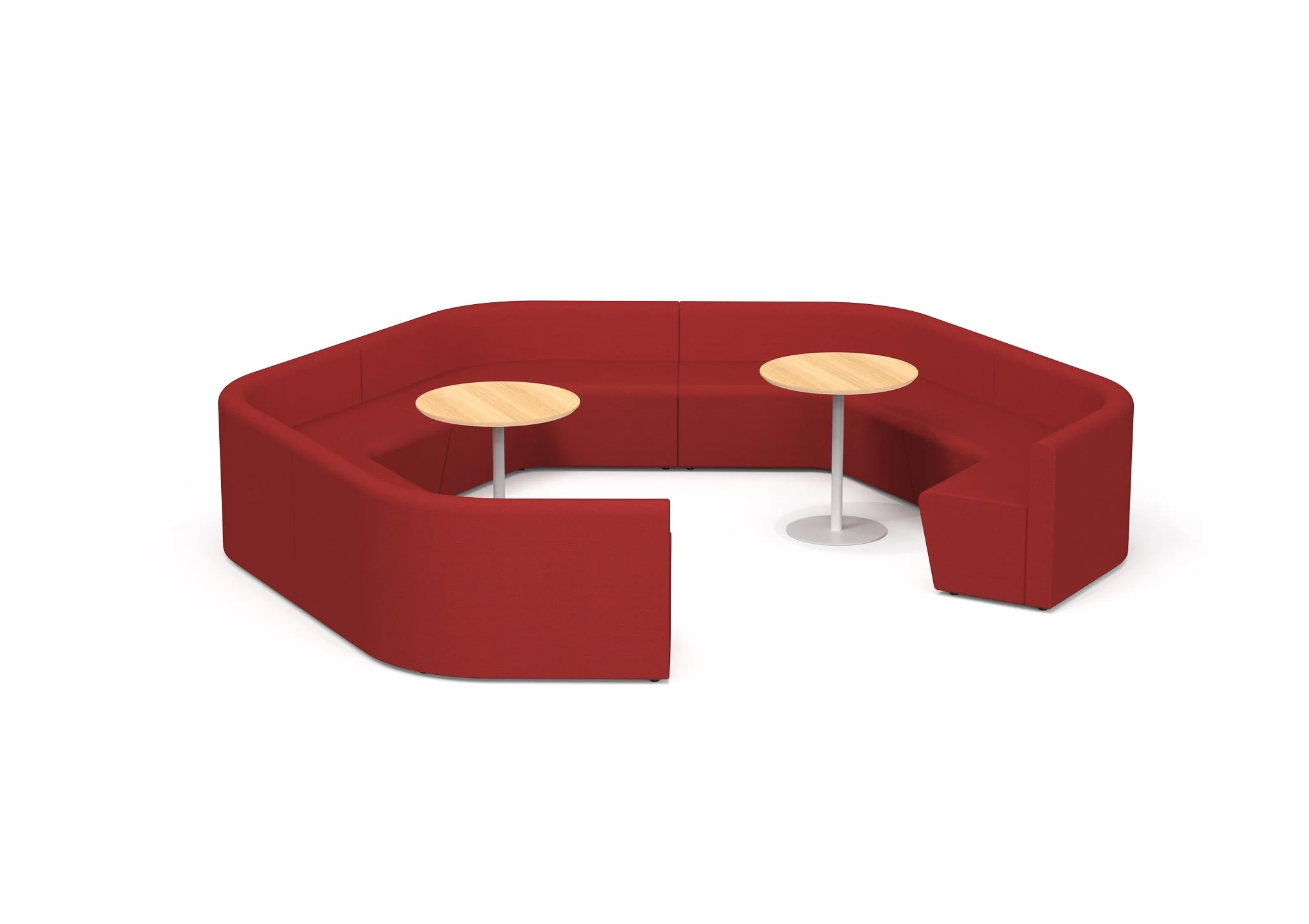 Circular Sofa Revit | Baci Living Room
