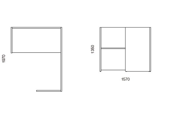 HEW-14R Work pod – right screen - Lexta