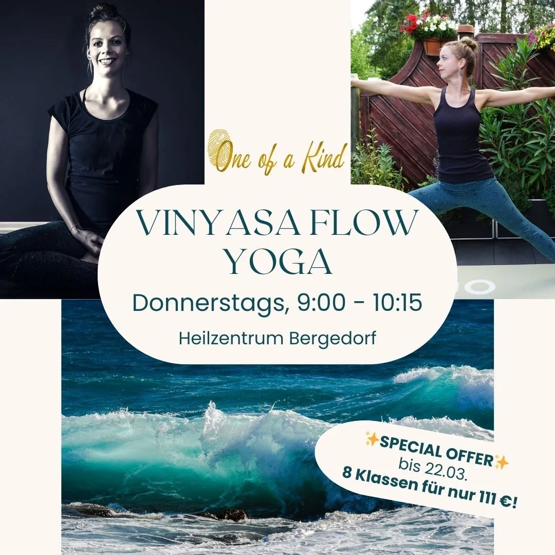 ANGEBOTE — VINYASA FLOW YOGA — ONE OF A KIND YOGA & CONSCIOUS LIVING