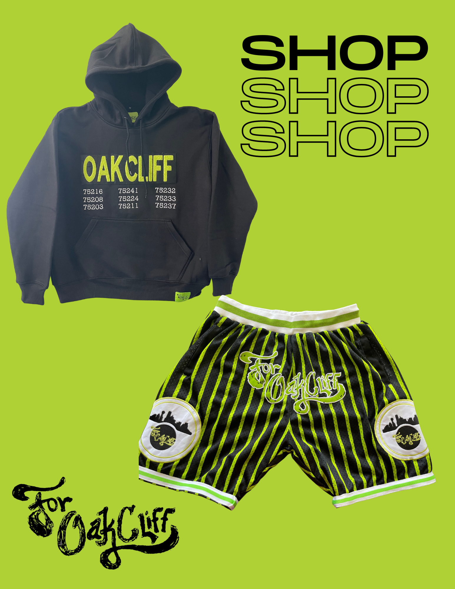 About — For Oak Cliff Merch