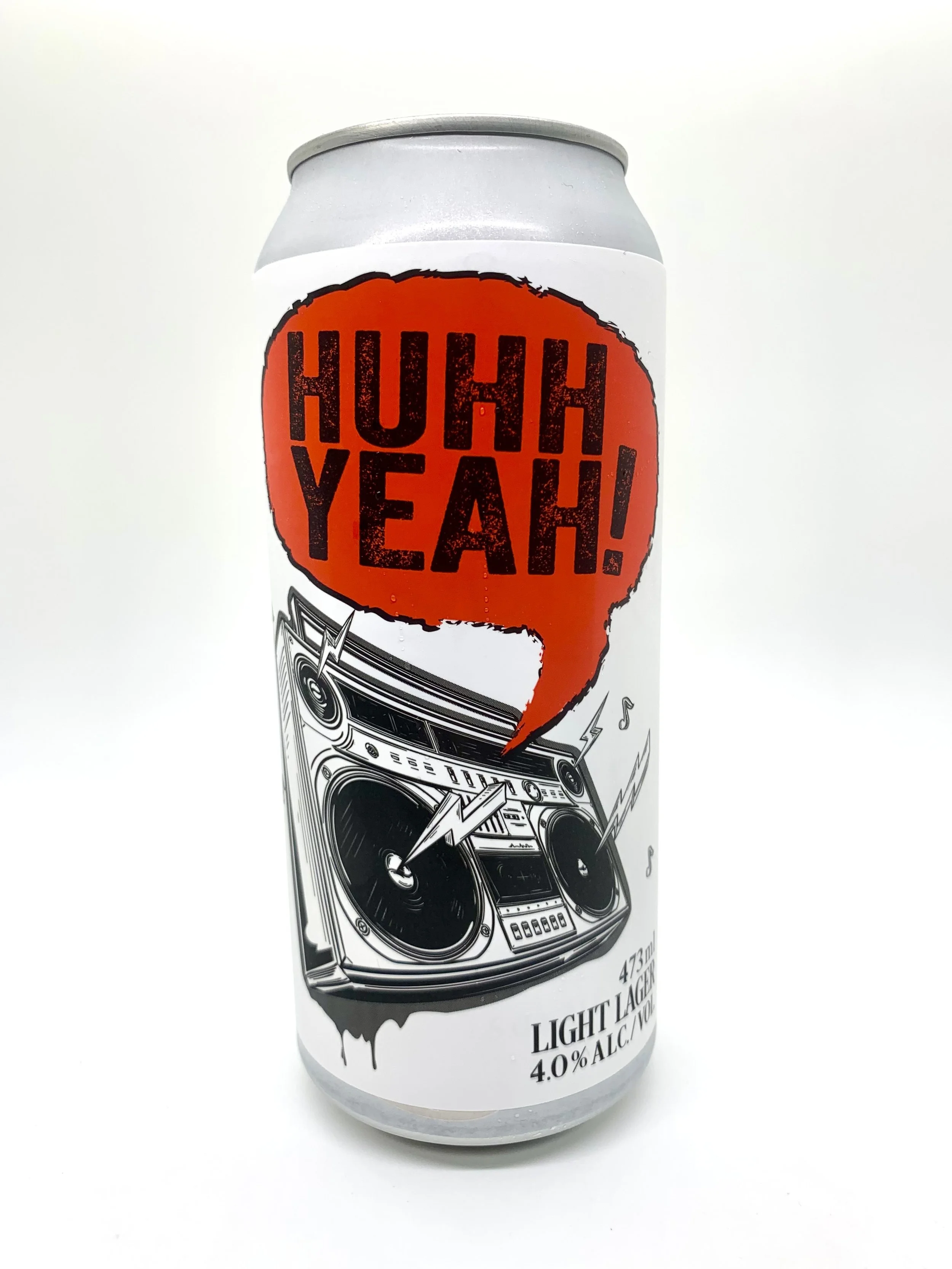 HUHH YEAH Light Lager Can - 473mL — Newark Brewing Company