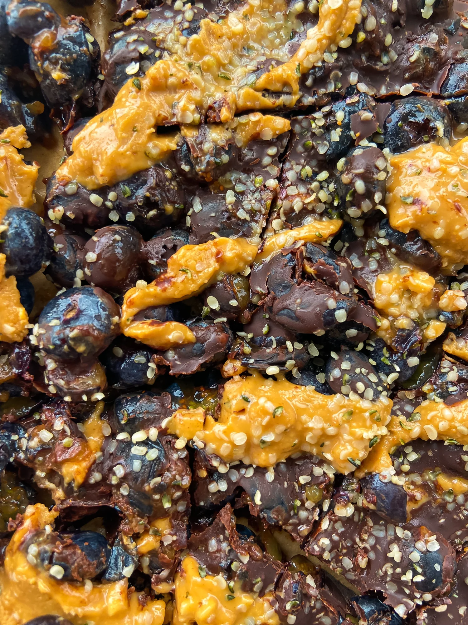 Chocolate-Covered Blueberry Bark — Kate's Clean Eats