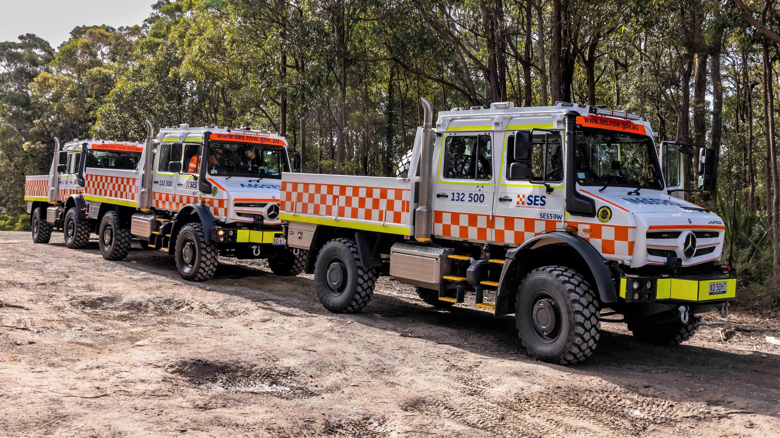 Extreme M-B and the SES — Truckin with Kermie