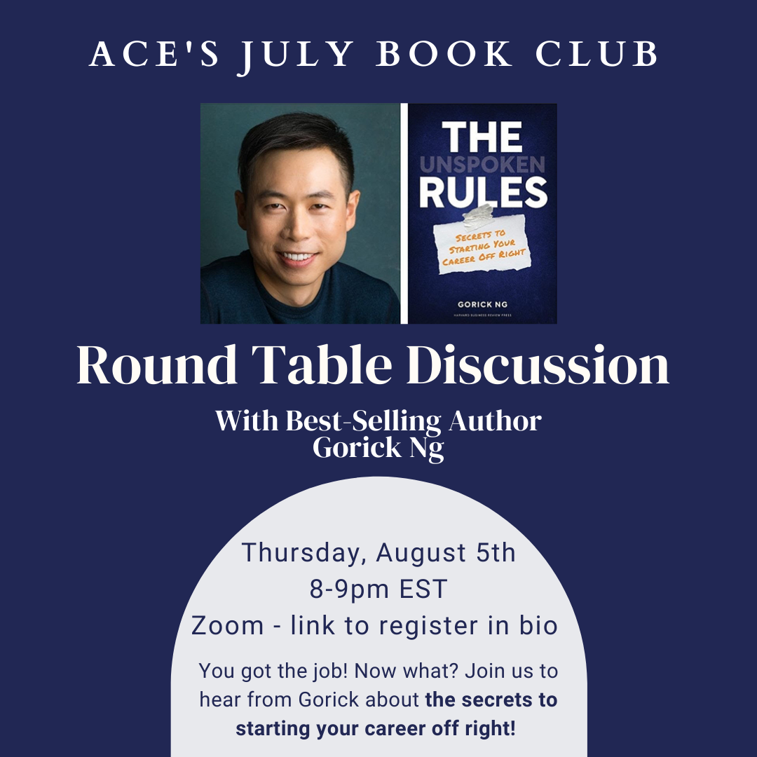 Roundtable Discussion with Gorick Ng - Author of "The Unspoken Rules ...
