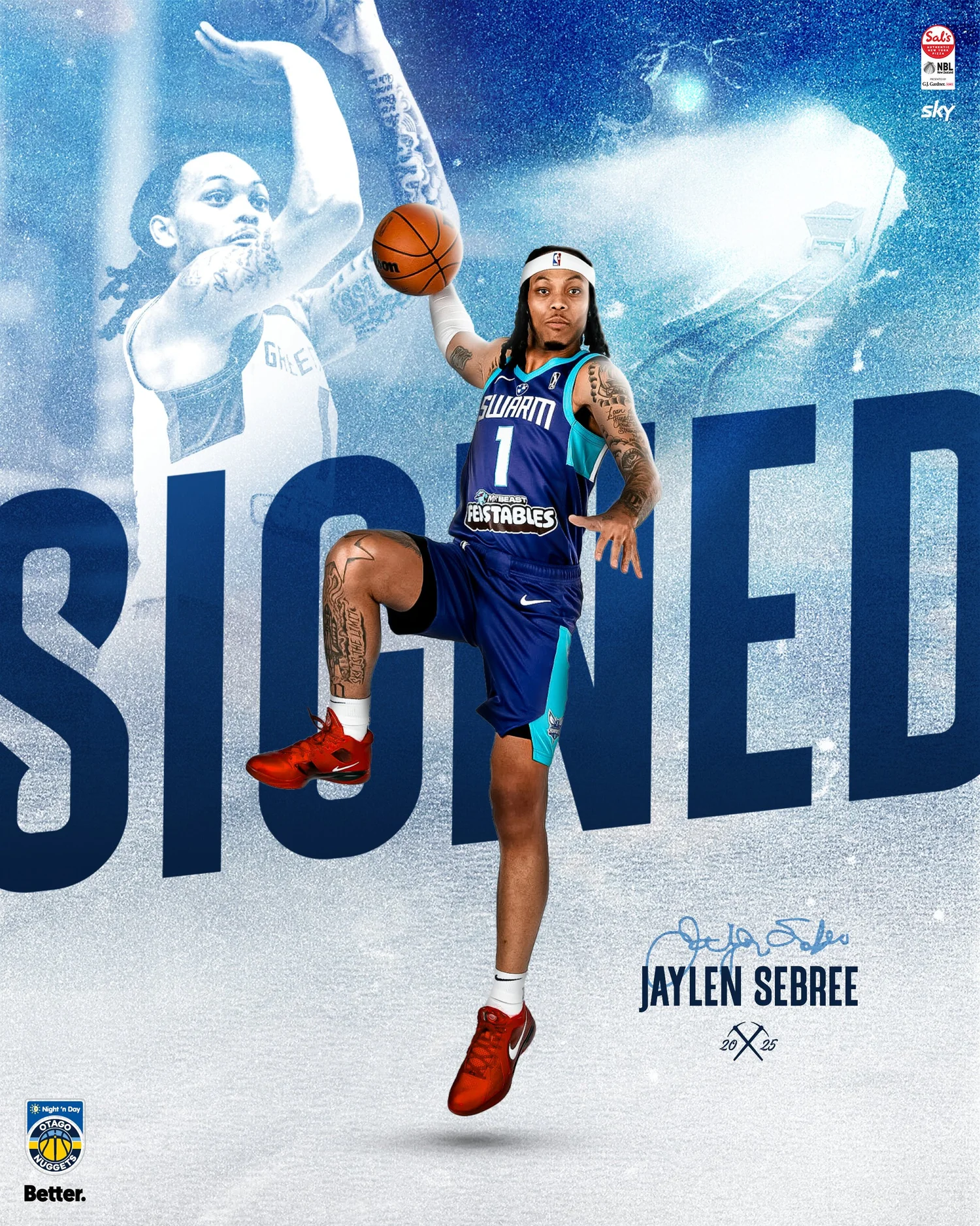 Otago Nuggets sign Jaylen Sebree as latest import (Copy) — Otago Nuggets