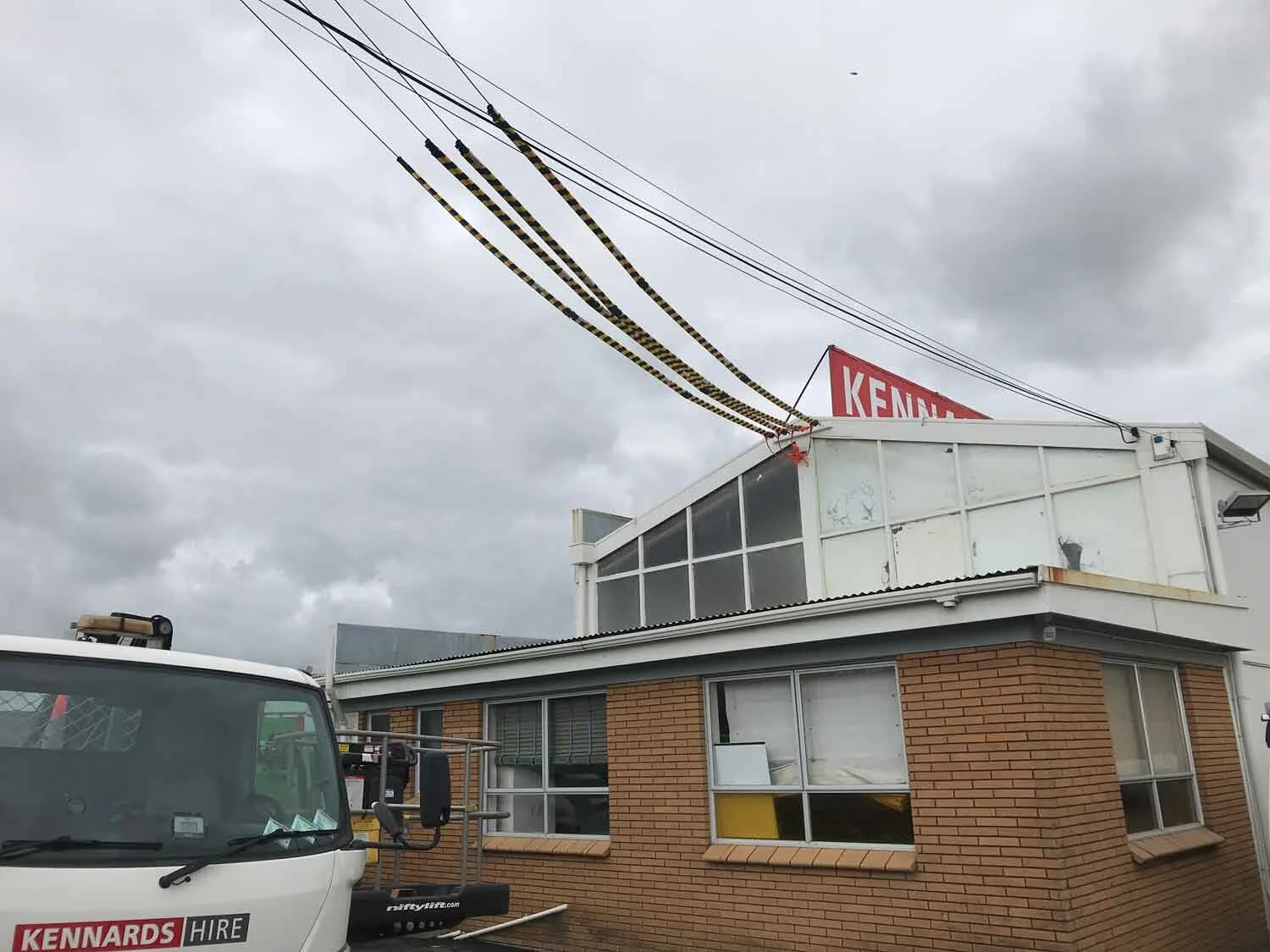 Overhead Sleeving/Line Wraps — Sparkz Electrical