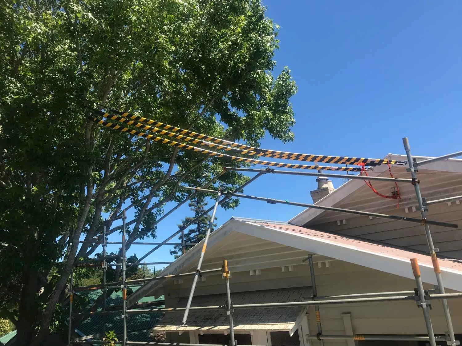 Overhead Sleeving/Line Wraps — Sparkz Electrical