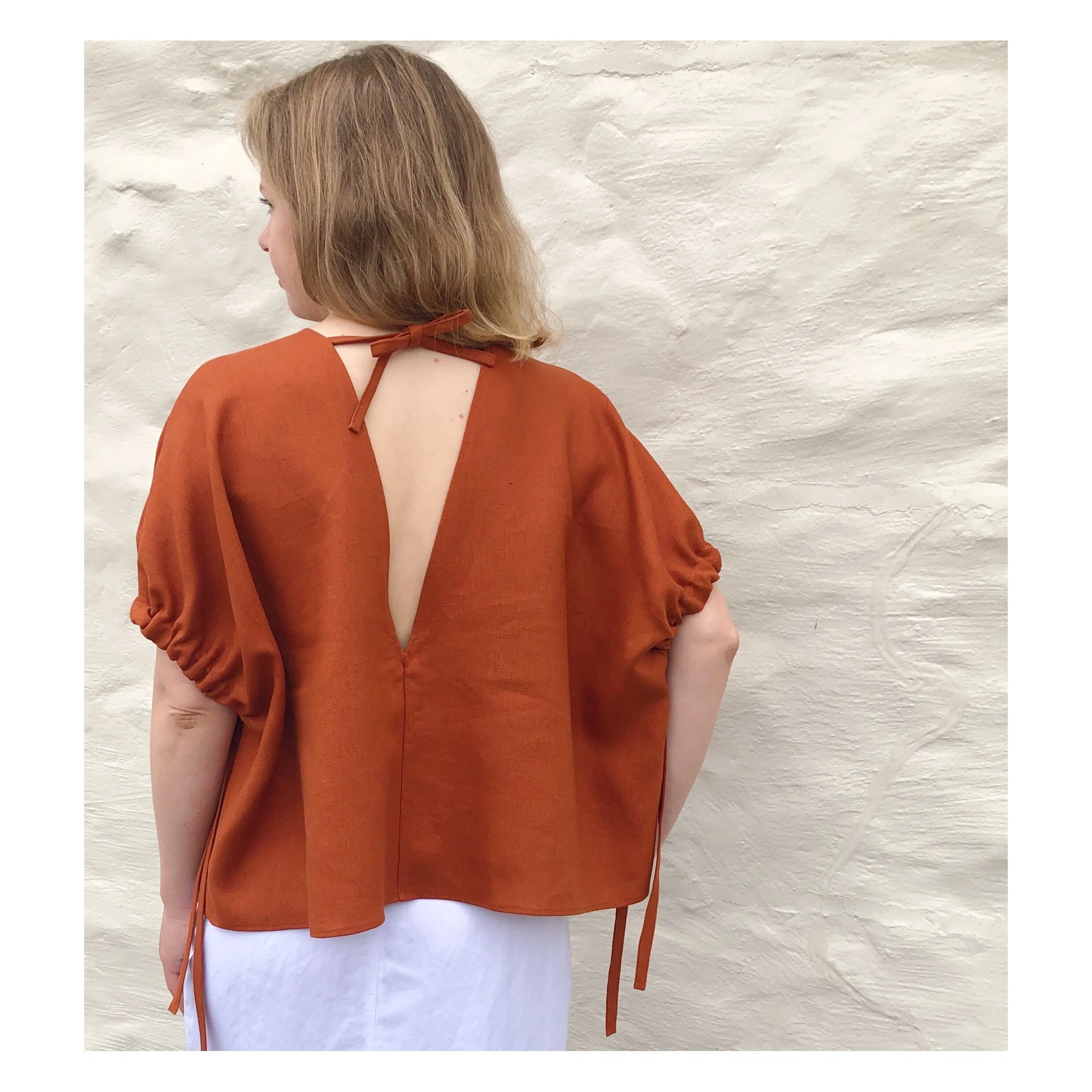 Kesta Dress — Paper Cloth Cut