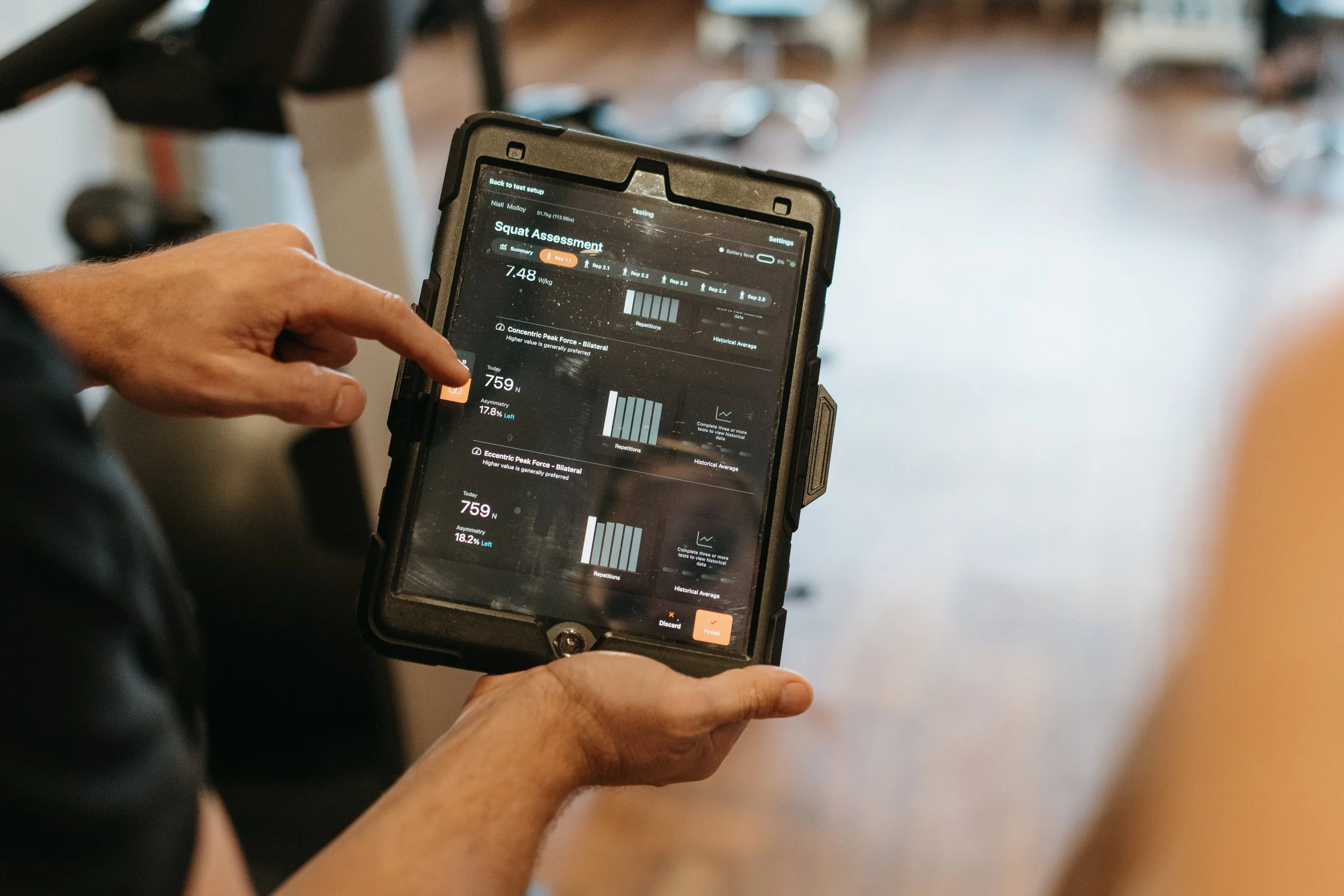 Measure to Improve; How we use the VALD Force Decks — Back to Bounce ...
