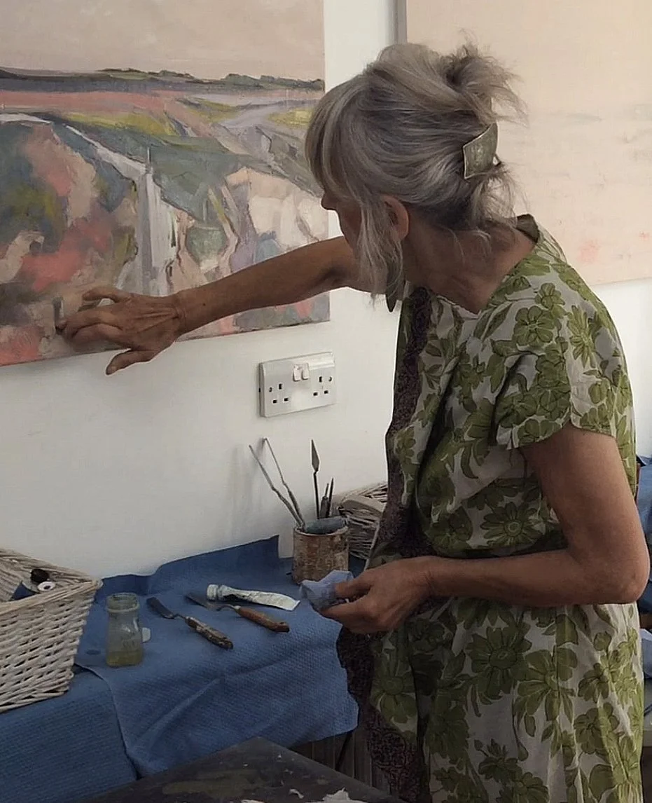 In The Studio — Angela Uren Paintings