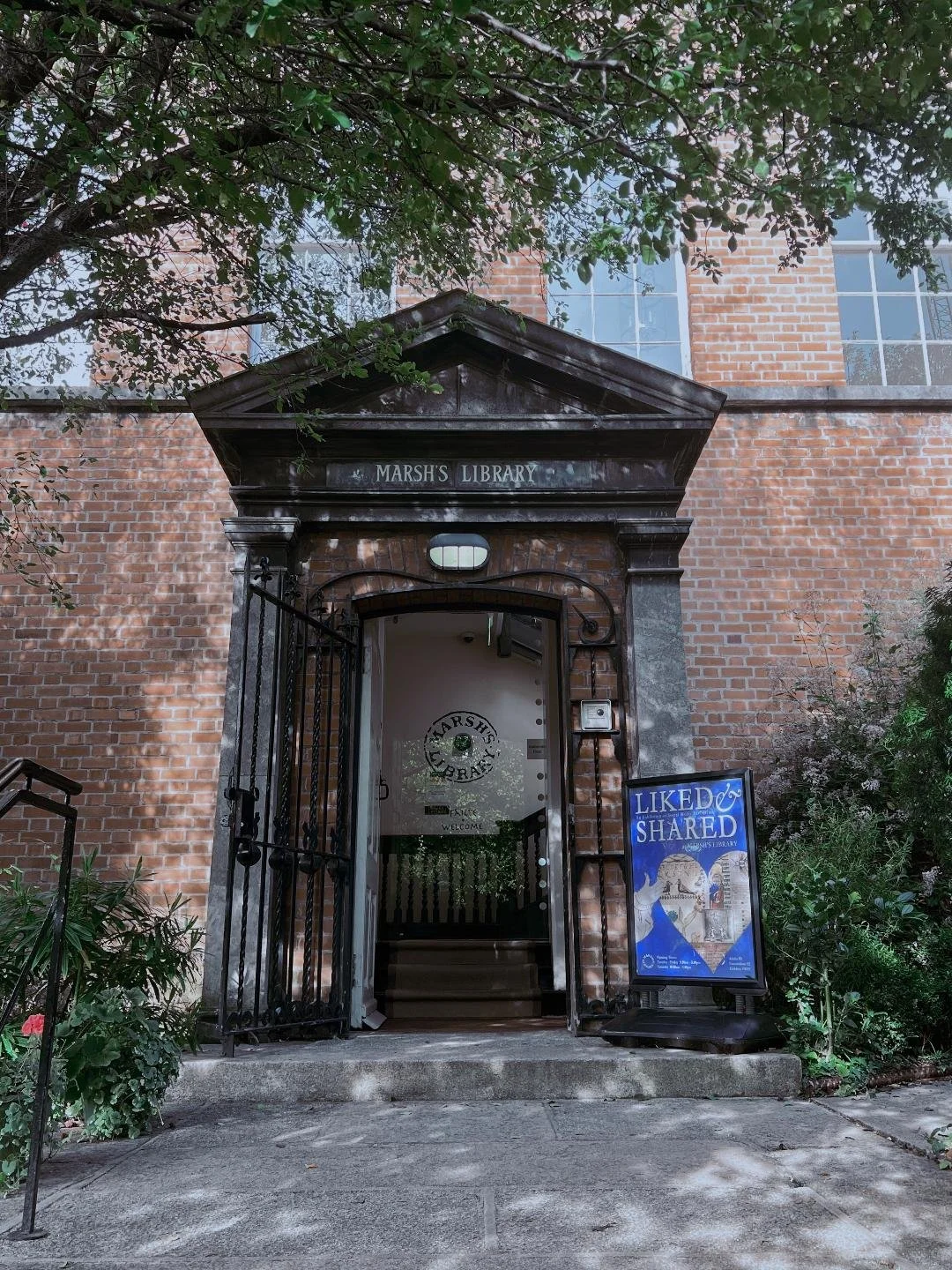 Marsh's Library Dublin — candid alexandra