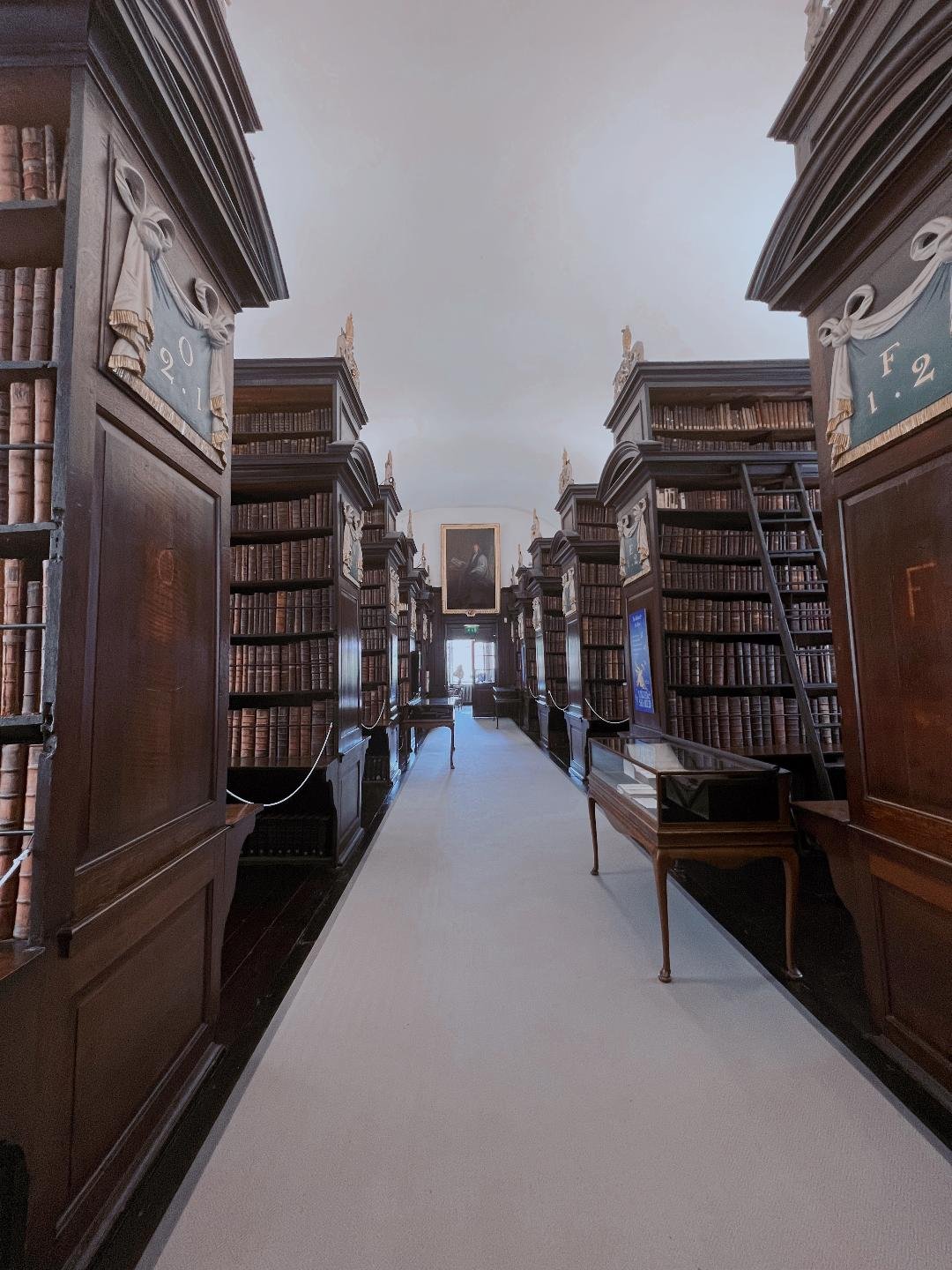 Marsh's Library Dublin — candid alexandra