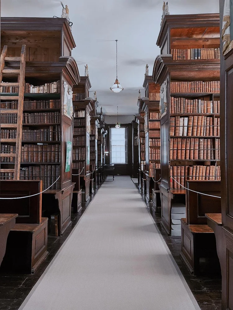 Marsh's Library Dublin — candid alexandra