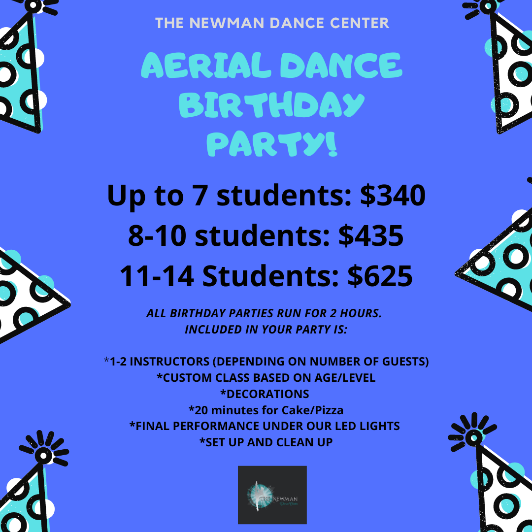 Birthday Parties! — THE NEWMAN