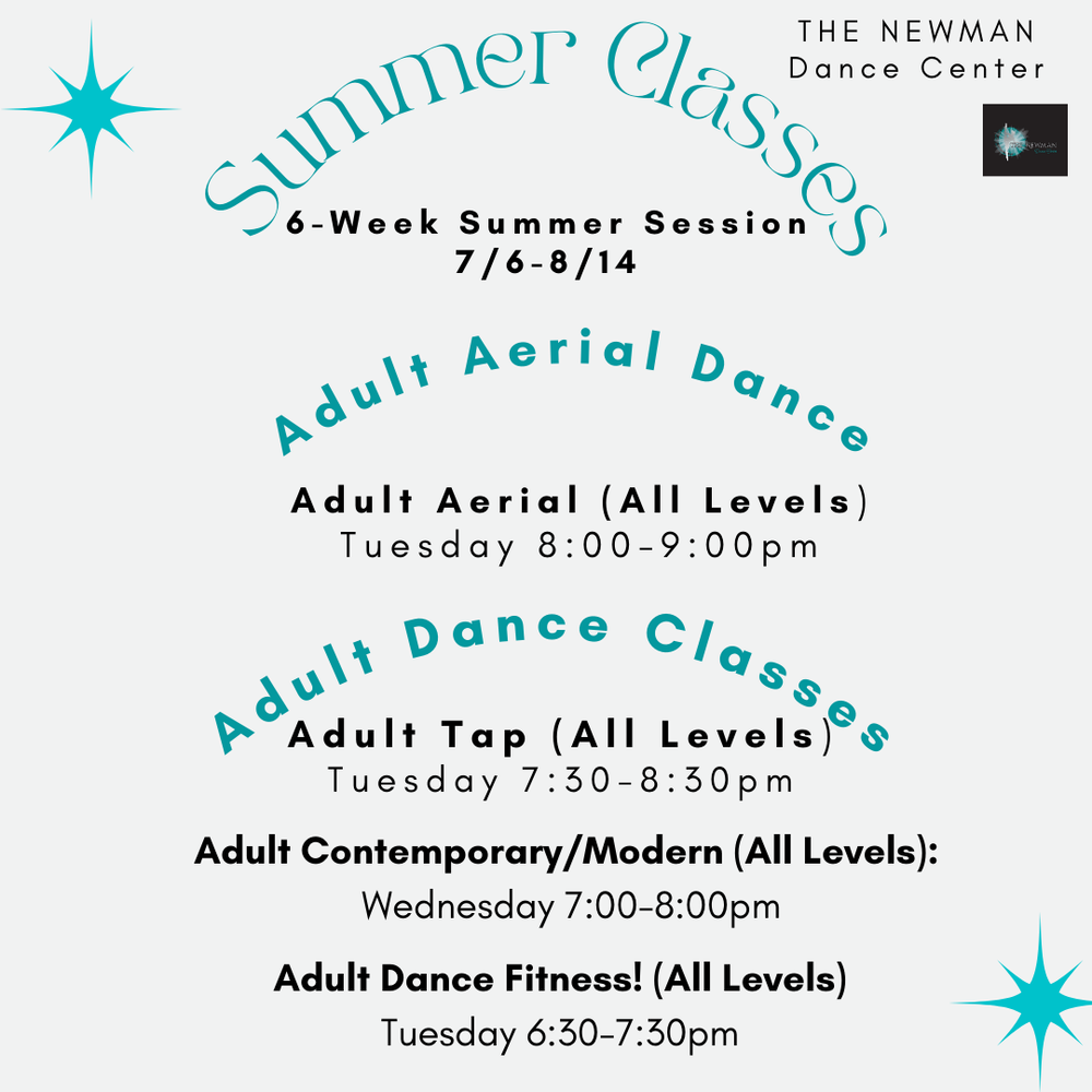 SUMMER 2026 Classes and Camps! — THE NEWMAN