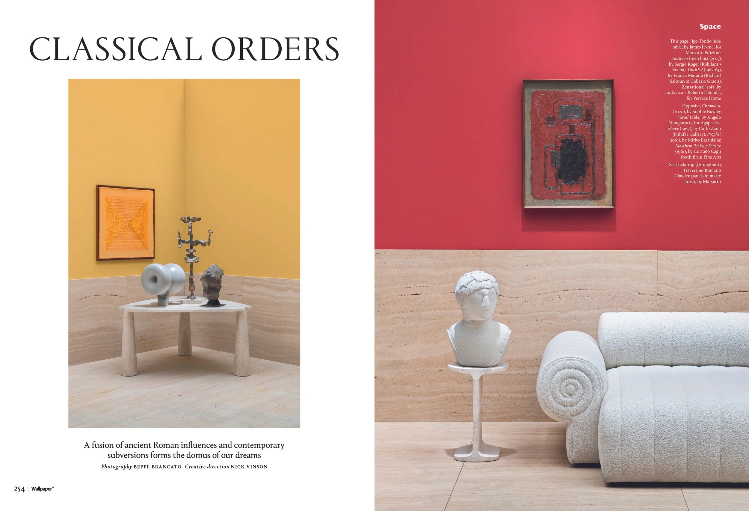 WALLPAPER* CLASSICAL ORDERS — Vinson&Co