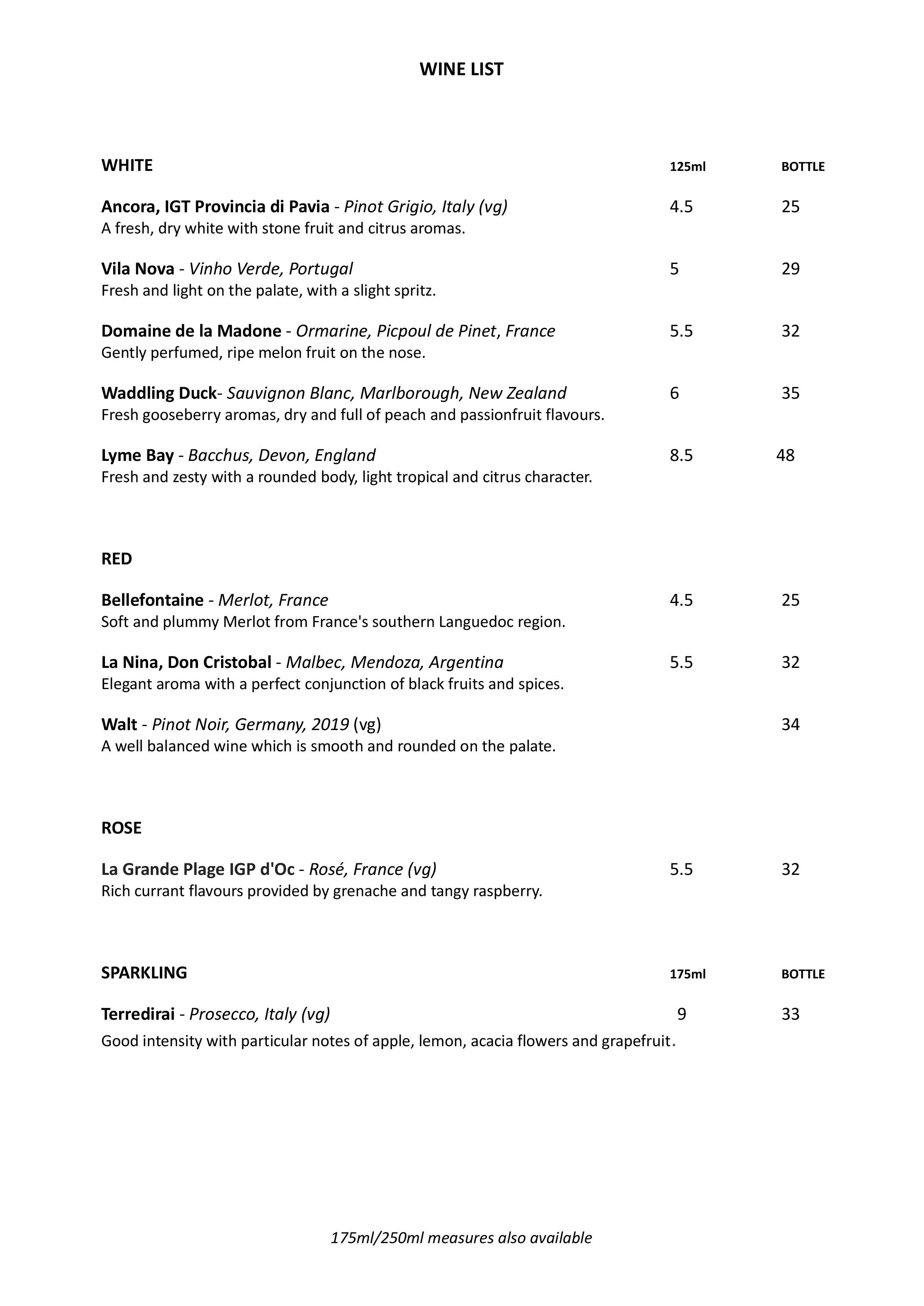 Menu — OMNI